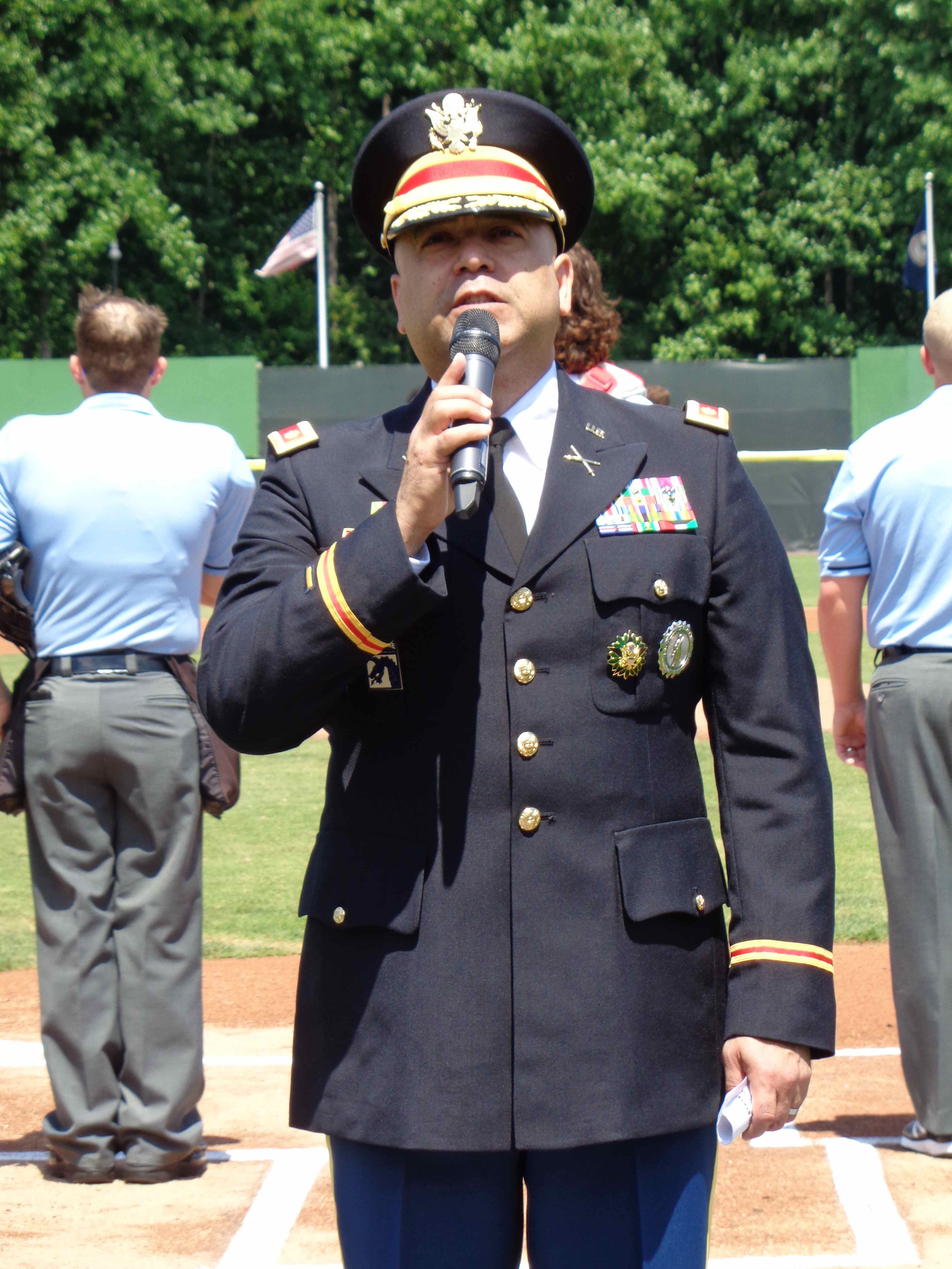 National Guard Soldier also sings