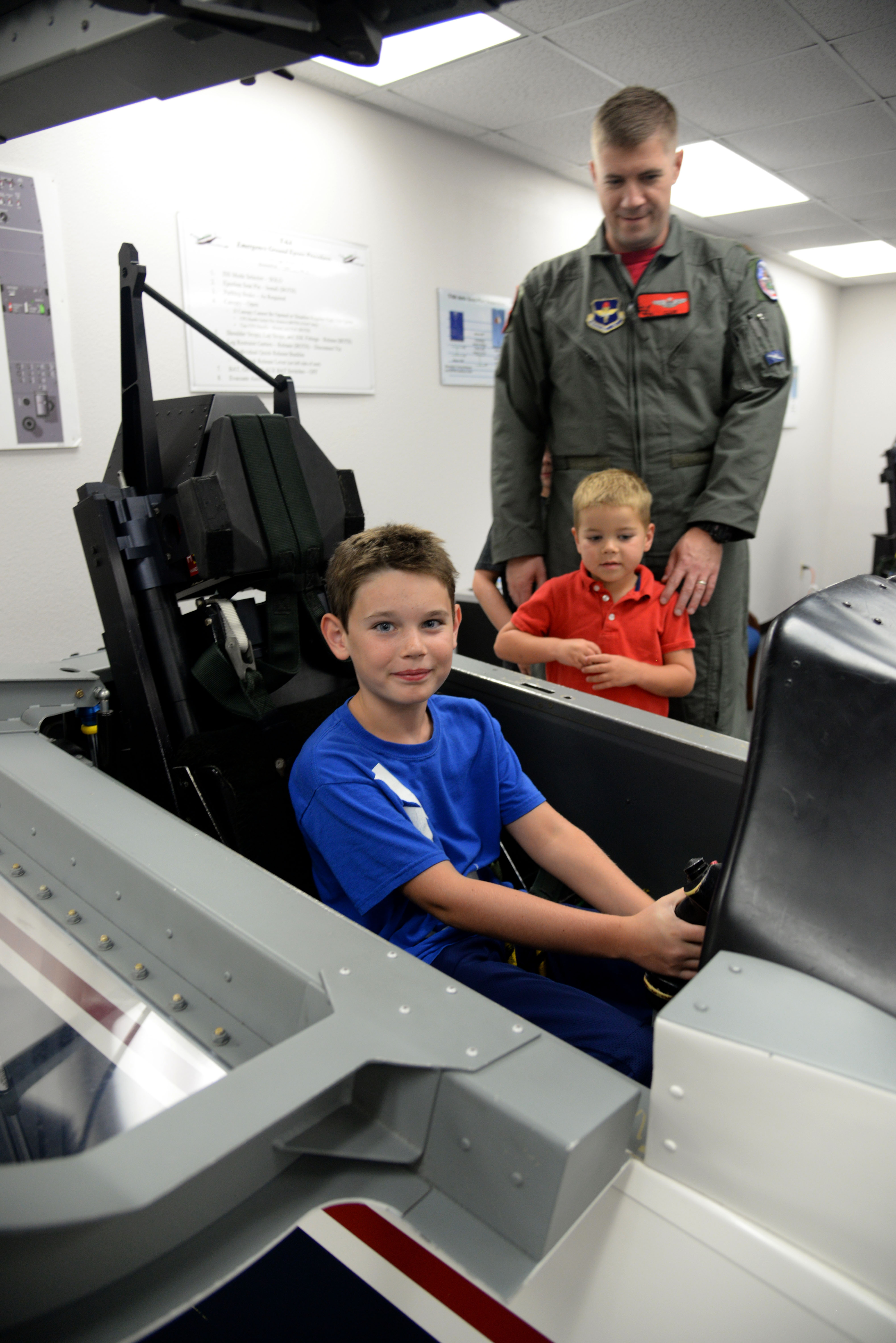 559th FTS Hosts Bring Your Kids to Work Day