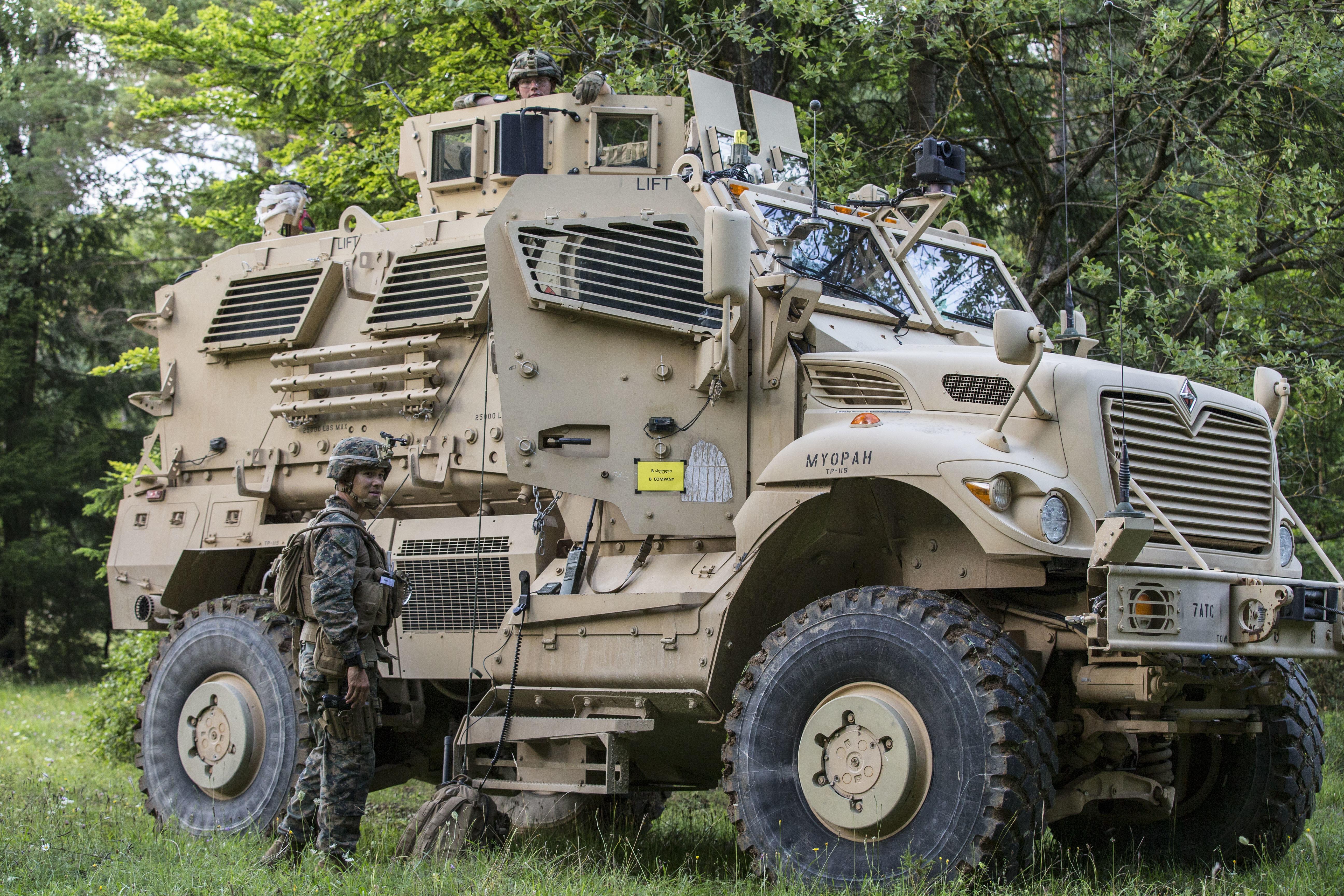 6th ANGLICO Marines and Georgian soldiers prepare for deployment in ...