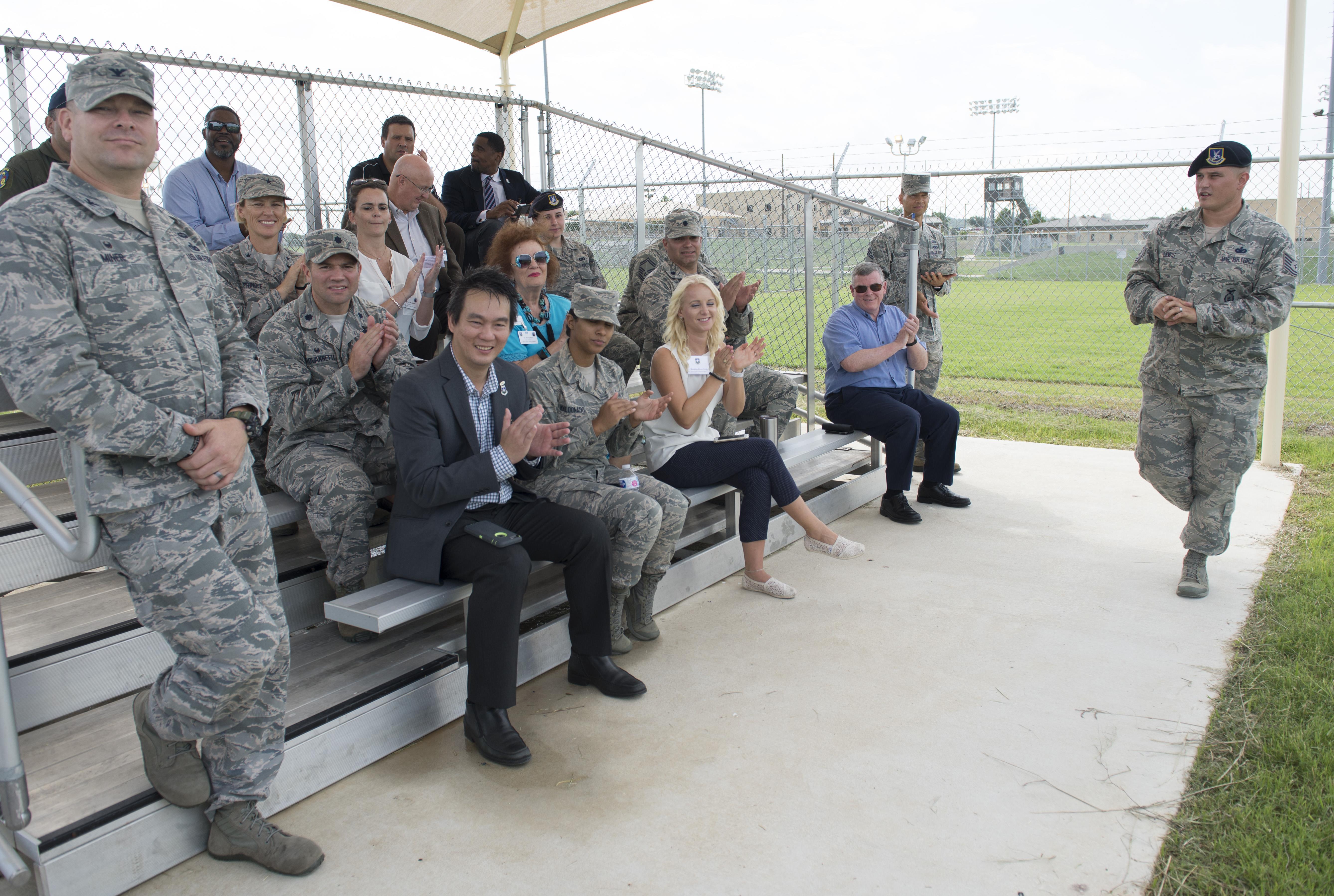 JBSA-Lackland hosts Honorary Commander Tour > Joint Base San Antonio > News