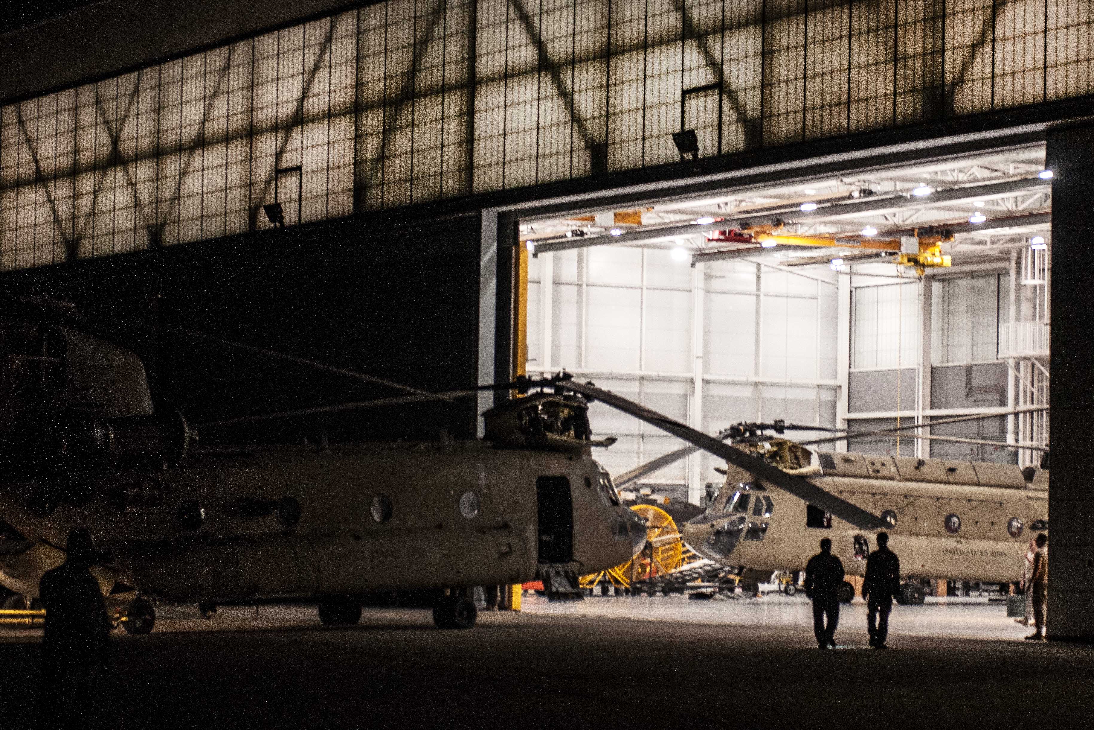 Hangar Bay Work | U.S. Department of War