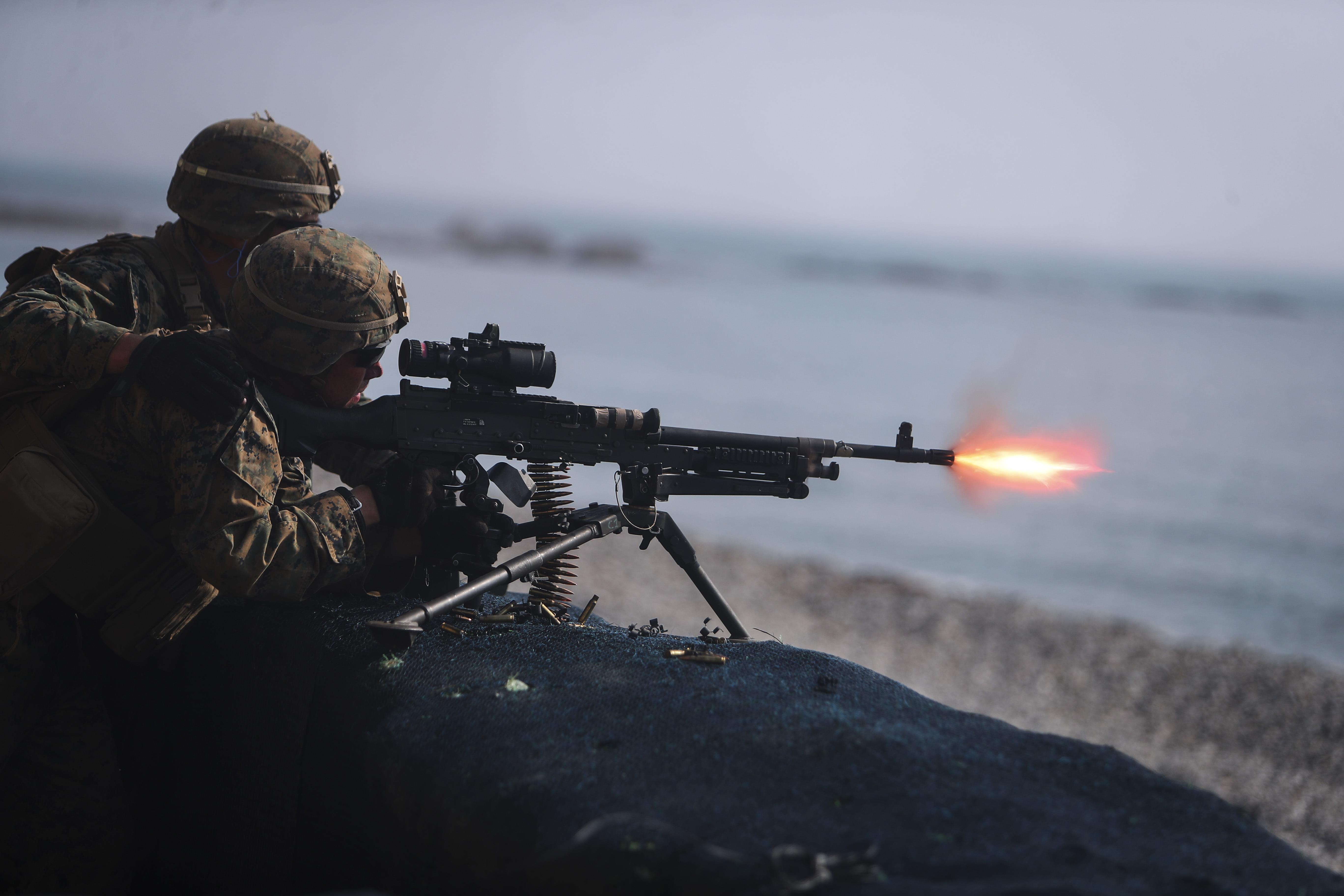 Lava Dogs Honor allegiance to ROK Marines