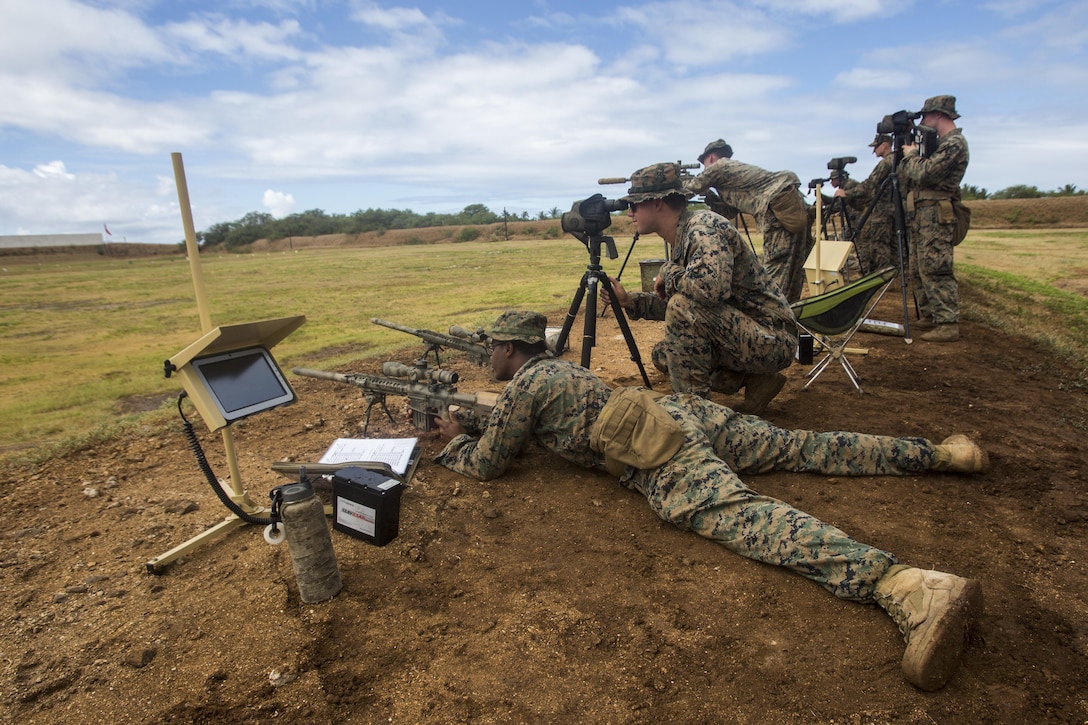 Hunters from afar: Scout sniper candidates practice accuracy