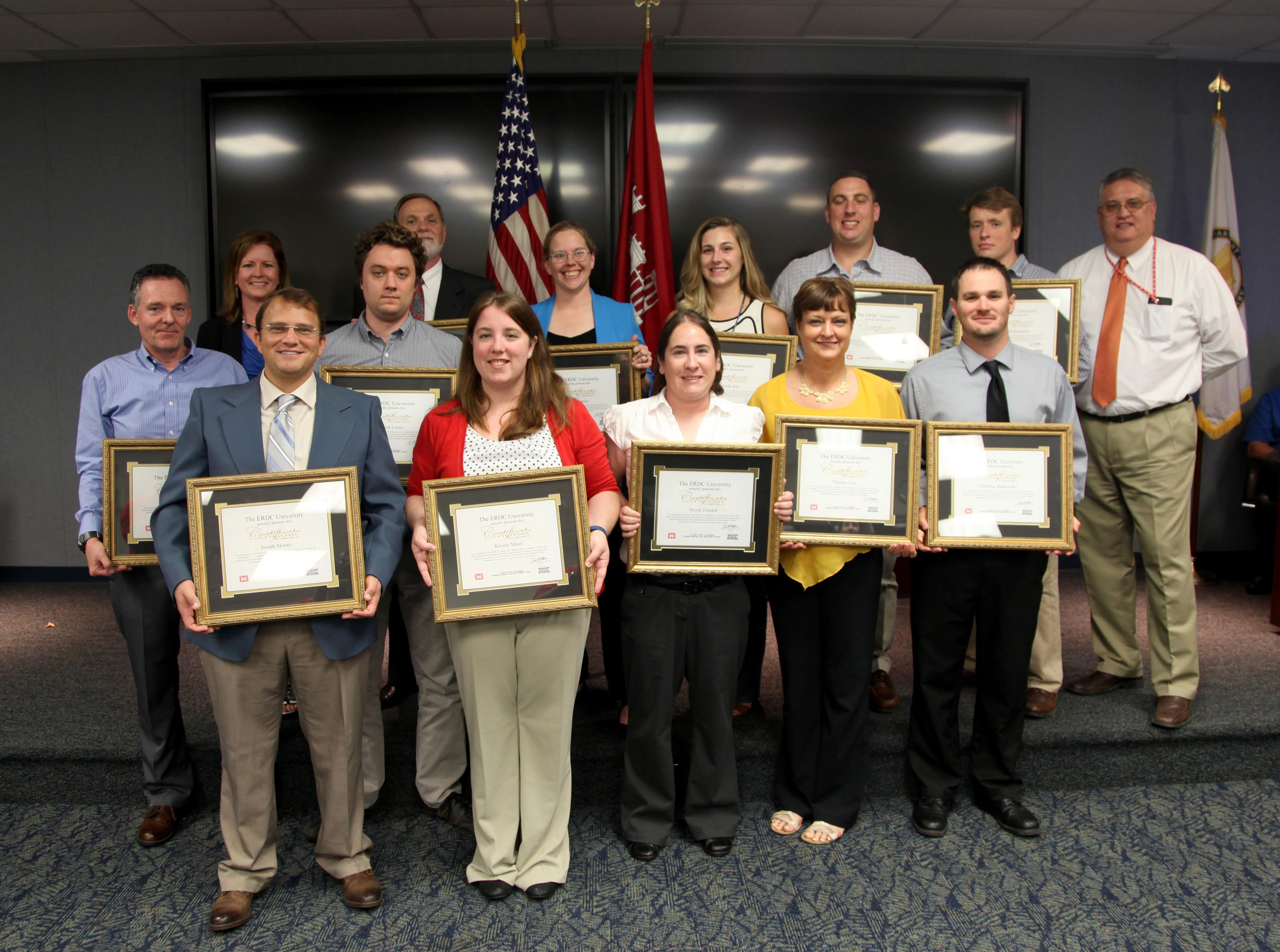 ERDC University program hosts graduation ceremony