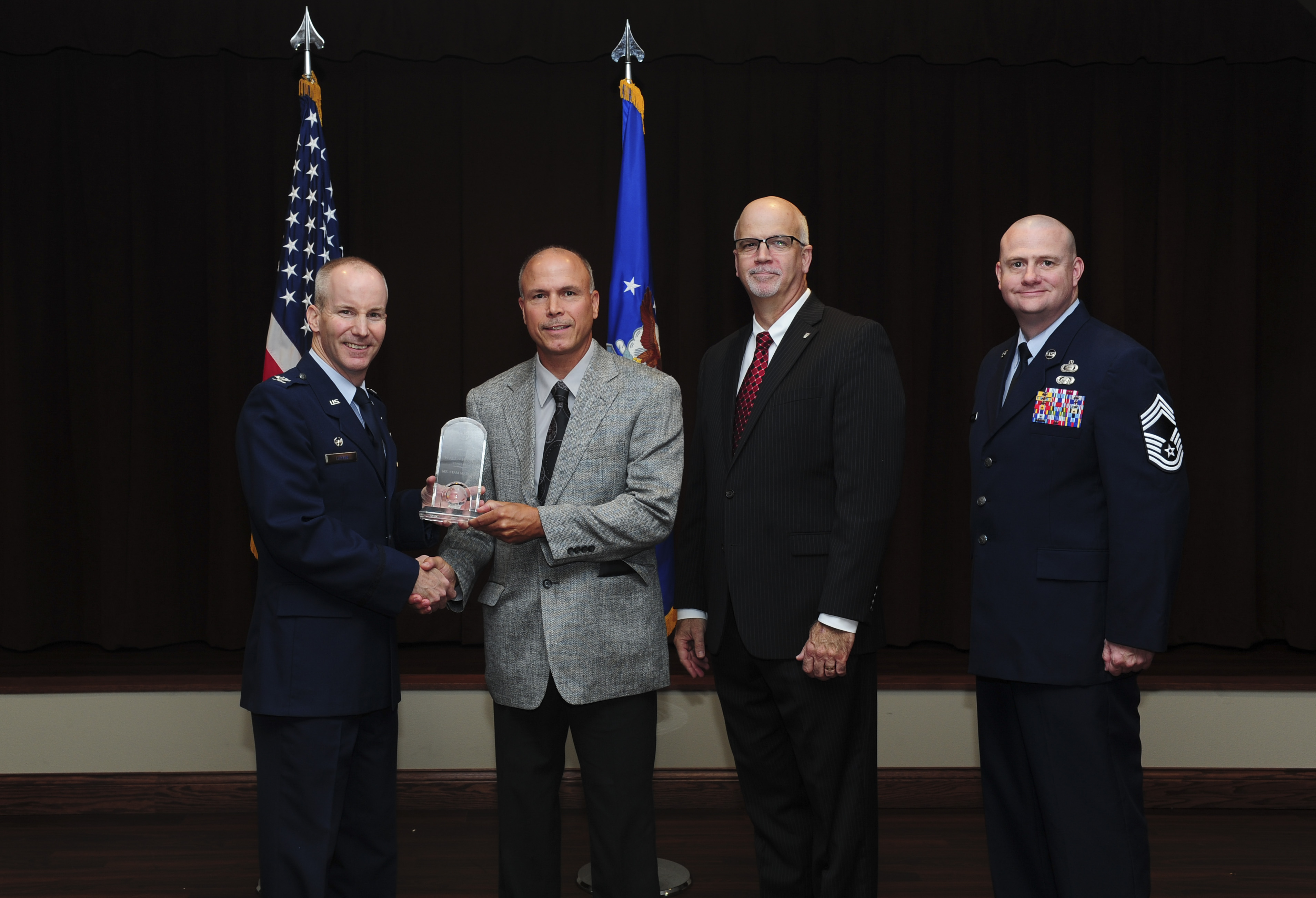 NASIC commander recognizes top performers > National Air and Space ...