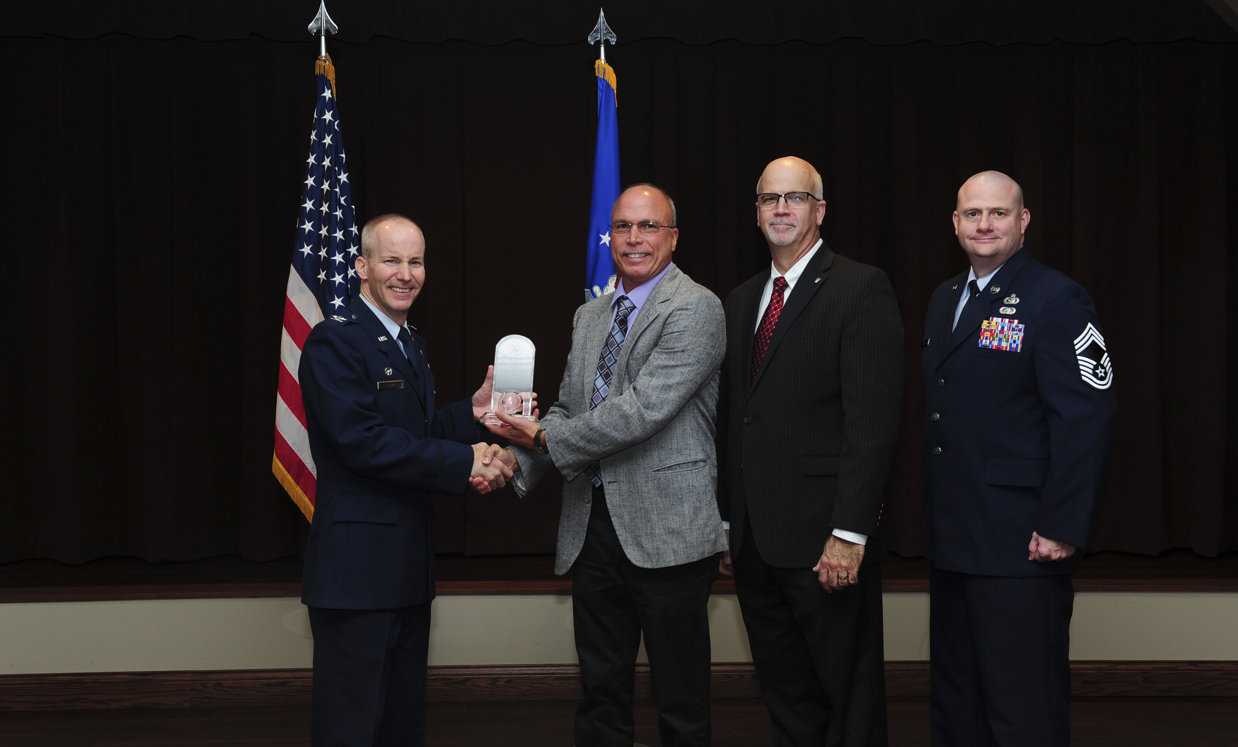 NASIC commander recognizes top performers > National Air and Space ...