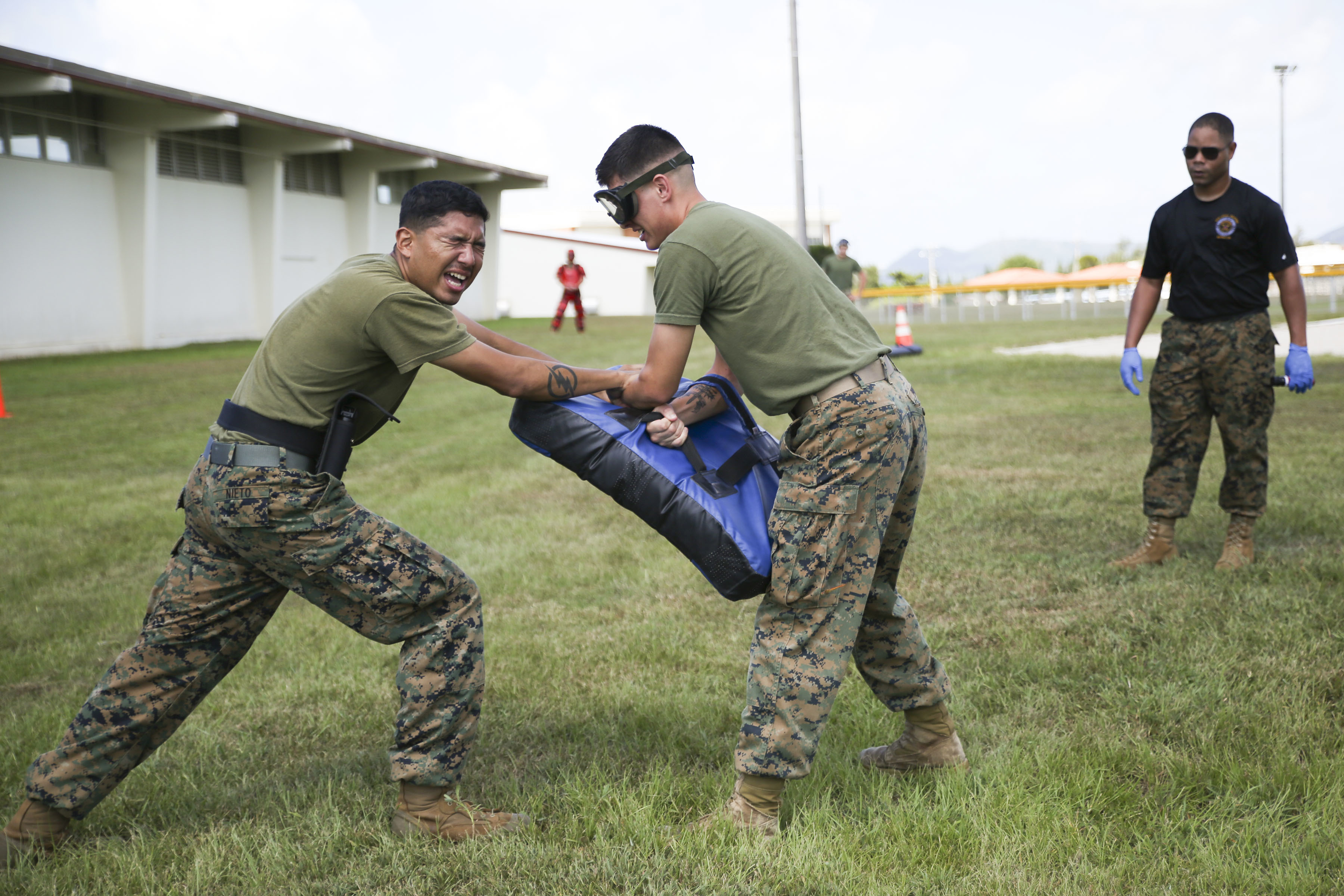 III MEF Marines conduct OC training aboard Camp Hansen > III Marine ...
