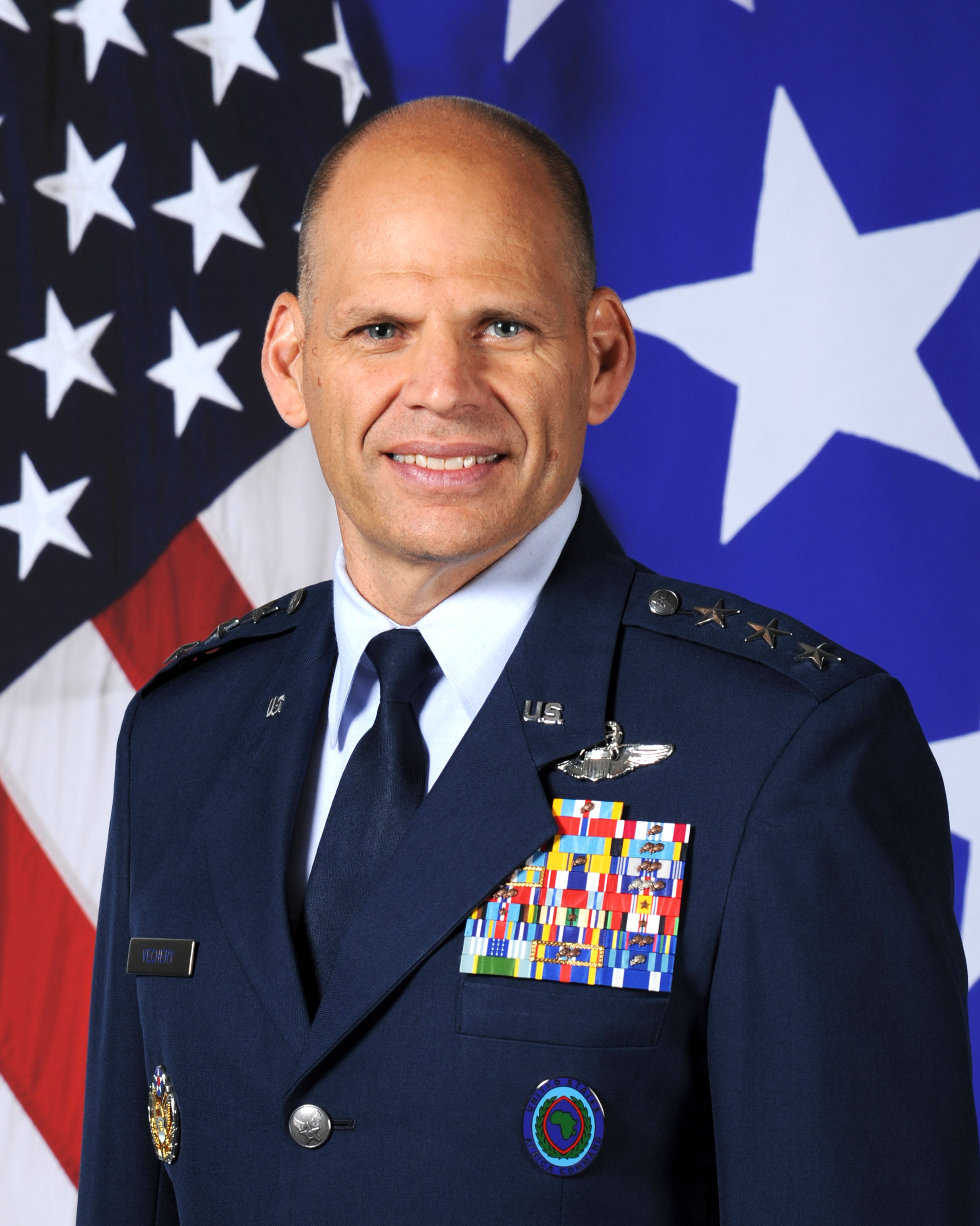 LIEUTENANT GENERAL JAMES C. VECHERY > U.S. Air Force > Biography Display