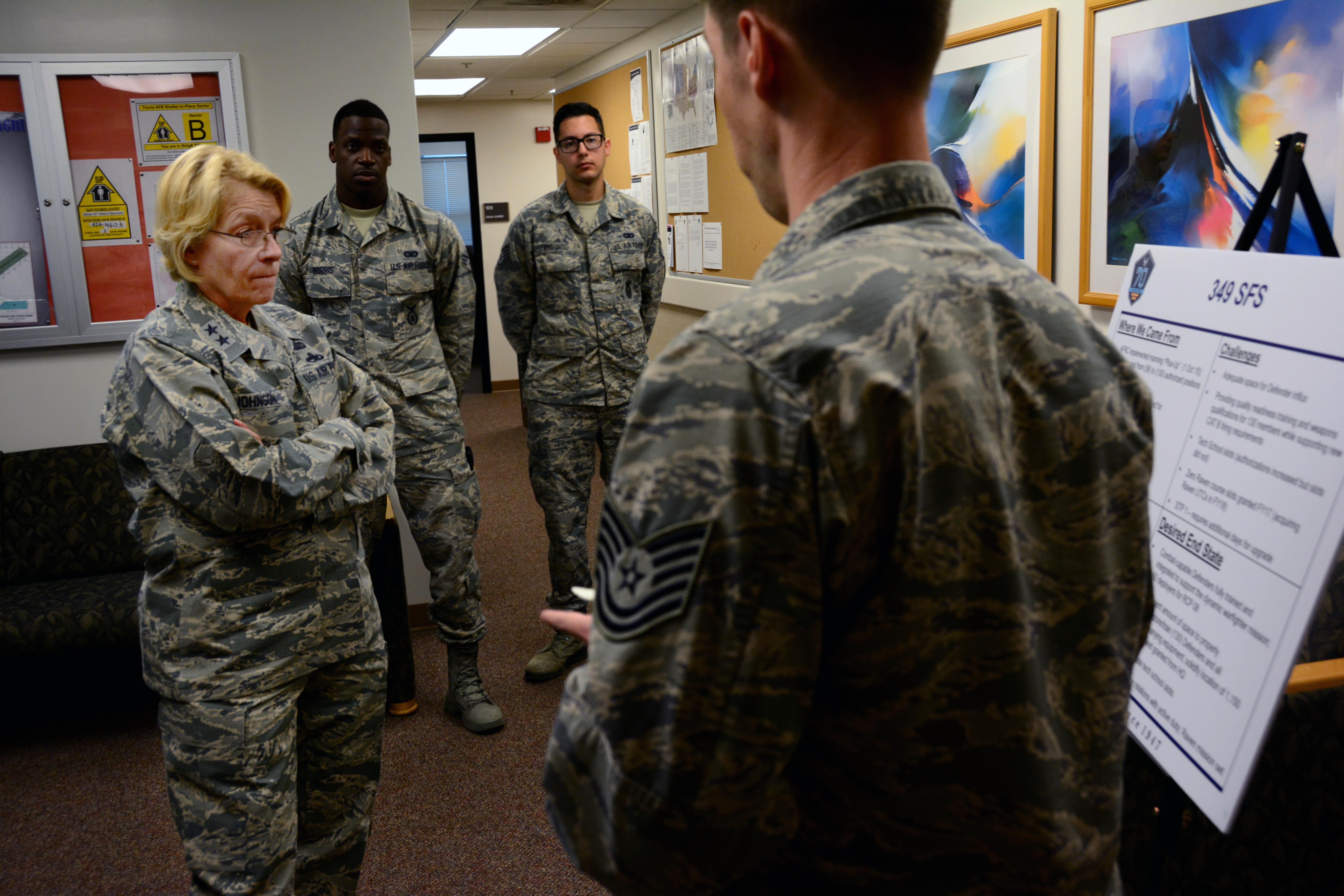Maj. Gen. Kathryn Johnson visits 349th AMW > 349th Air Mobility Wing ...
