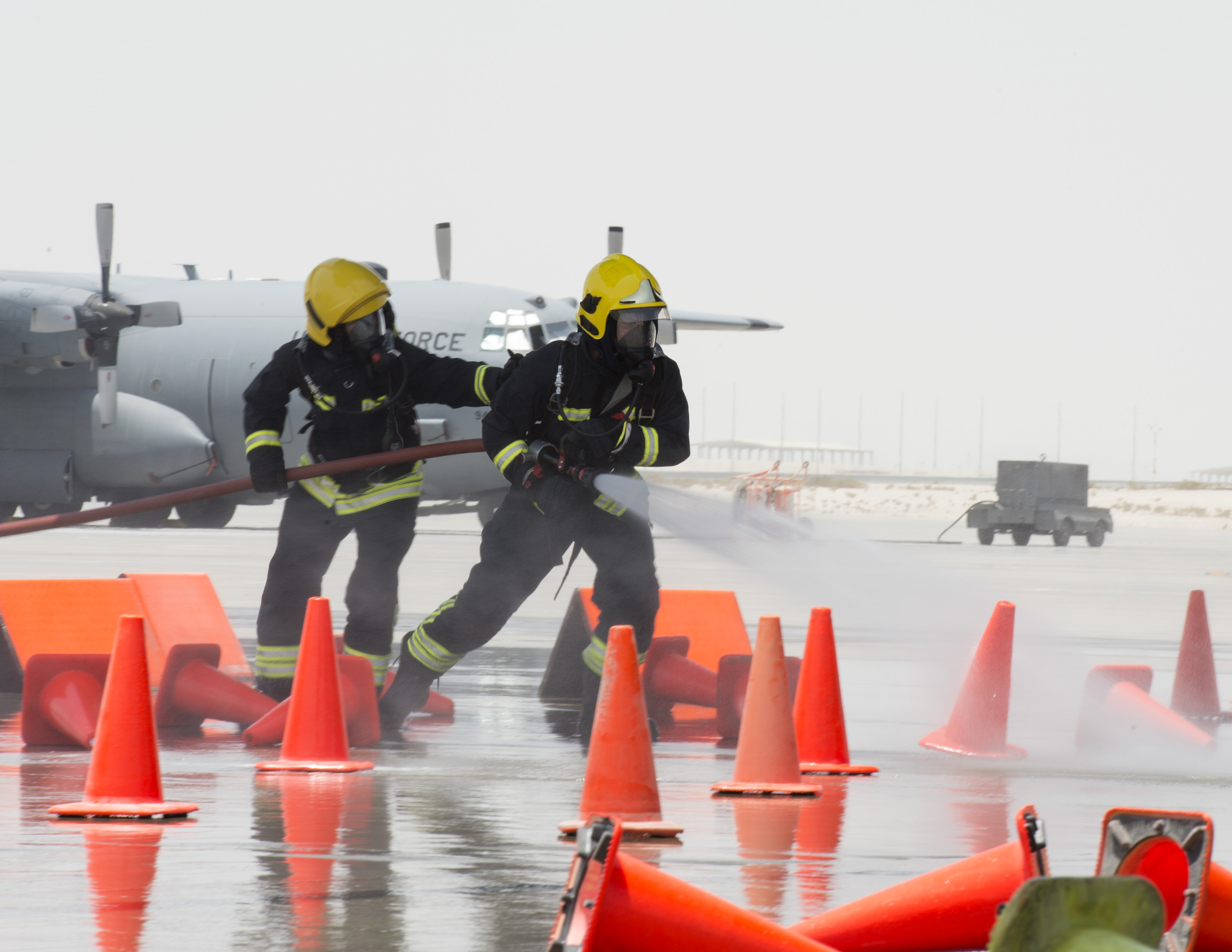 Firefighters Strengthen Partnership and Build Camaraderie > U.S. Air ...