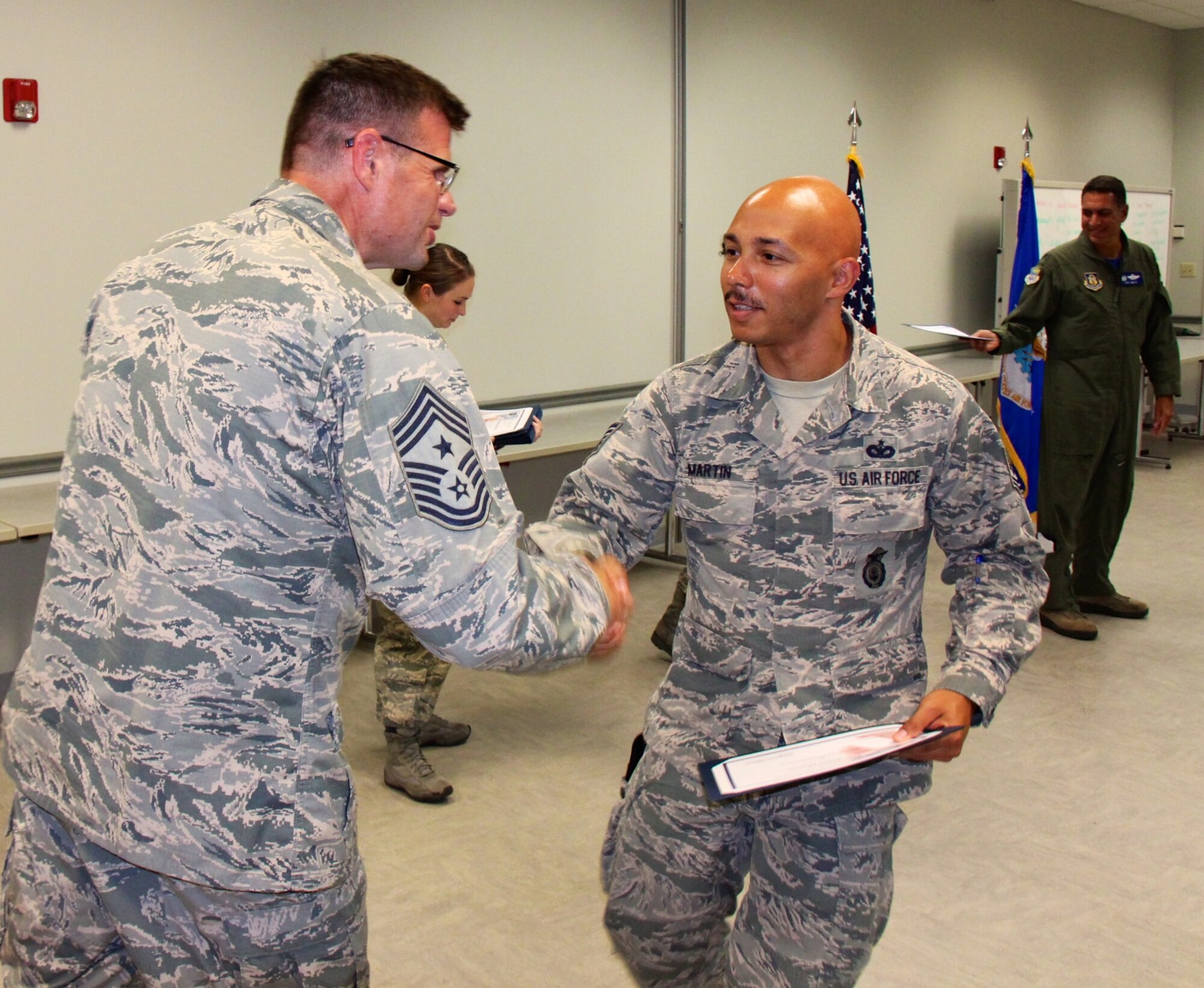Chief supports leadership development > 932nd Airlift Wing > Article ...