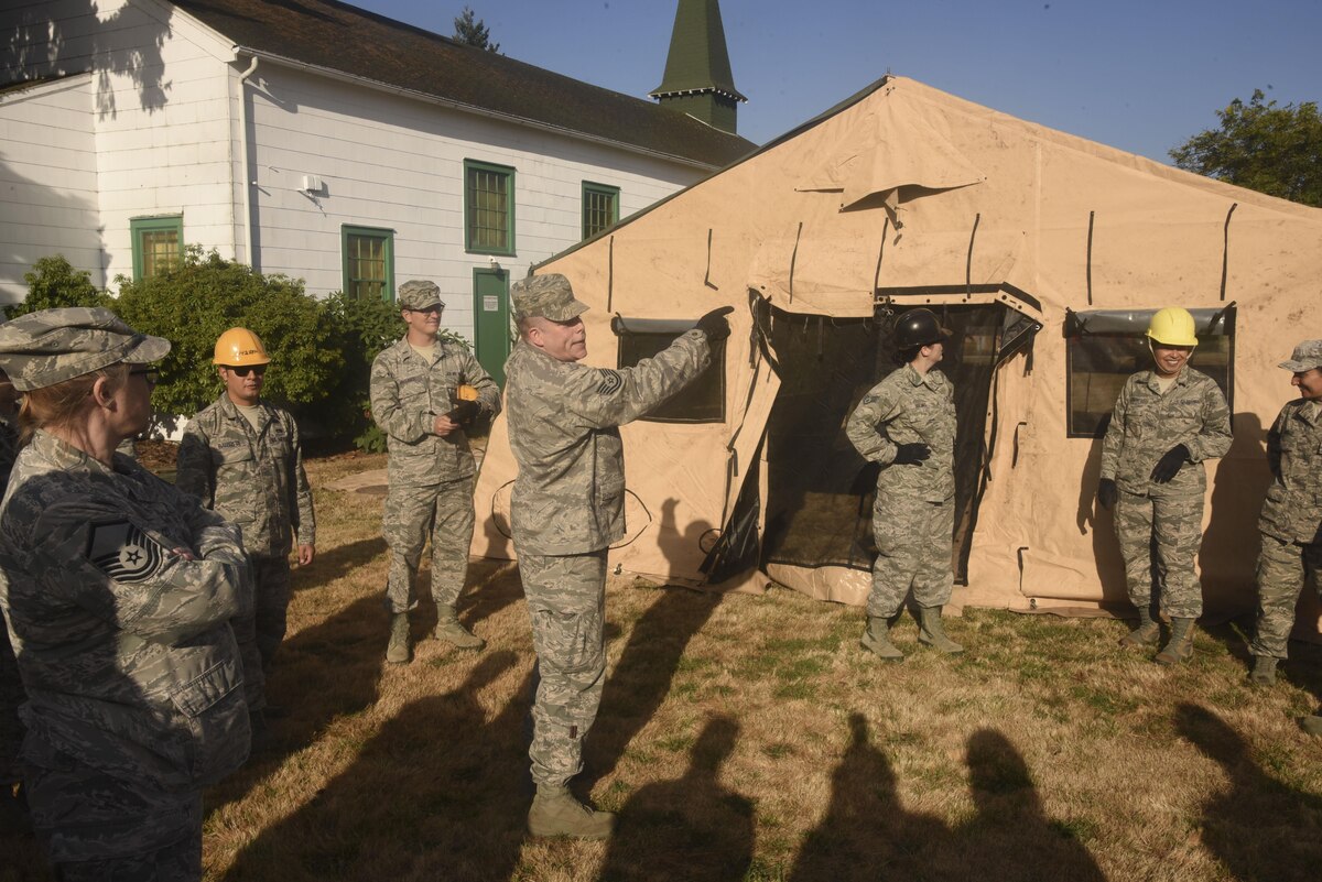 142nd Force Support Squadron conducts wing readiness training > 142nd ...