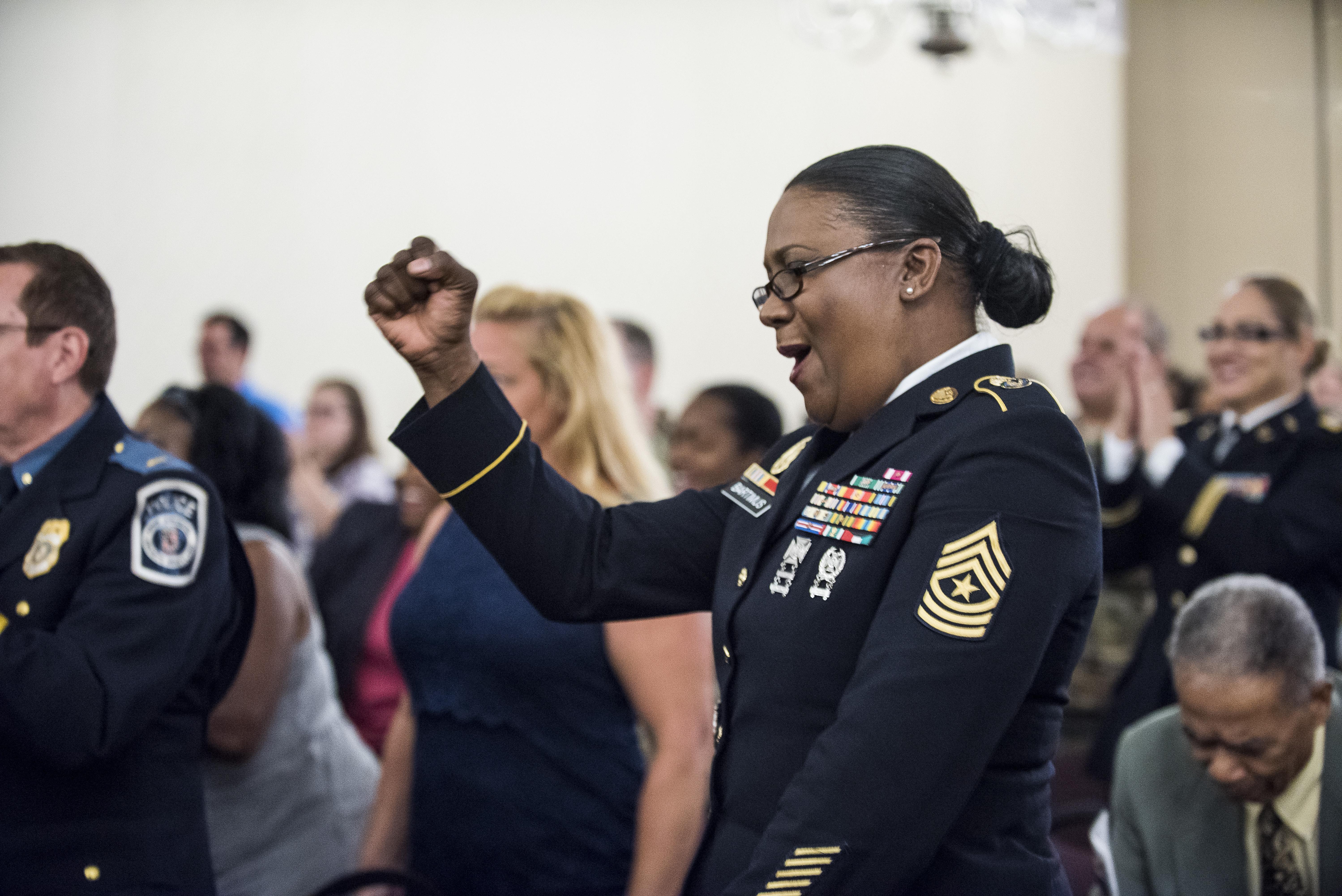 Puerto Rican "Ramba" Soldier gets her star