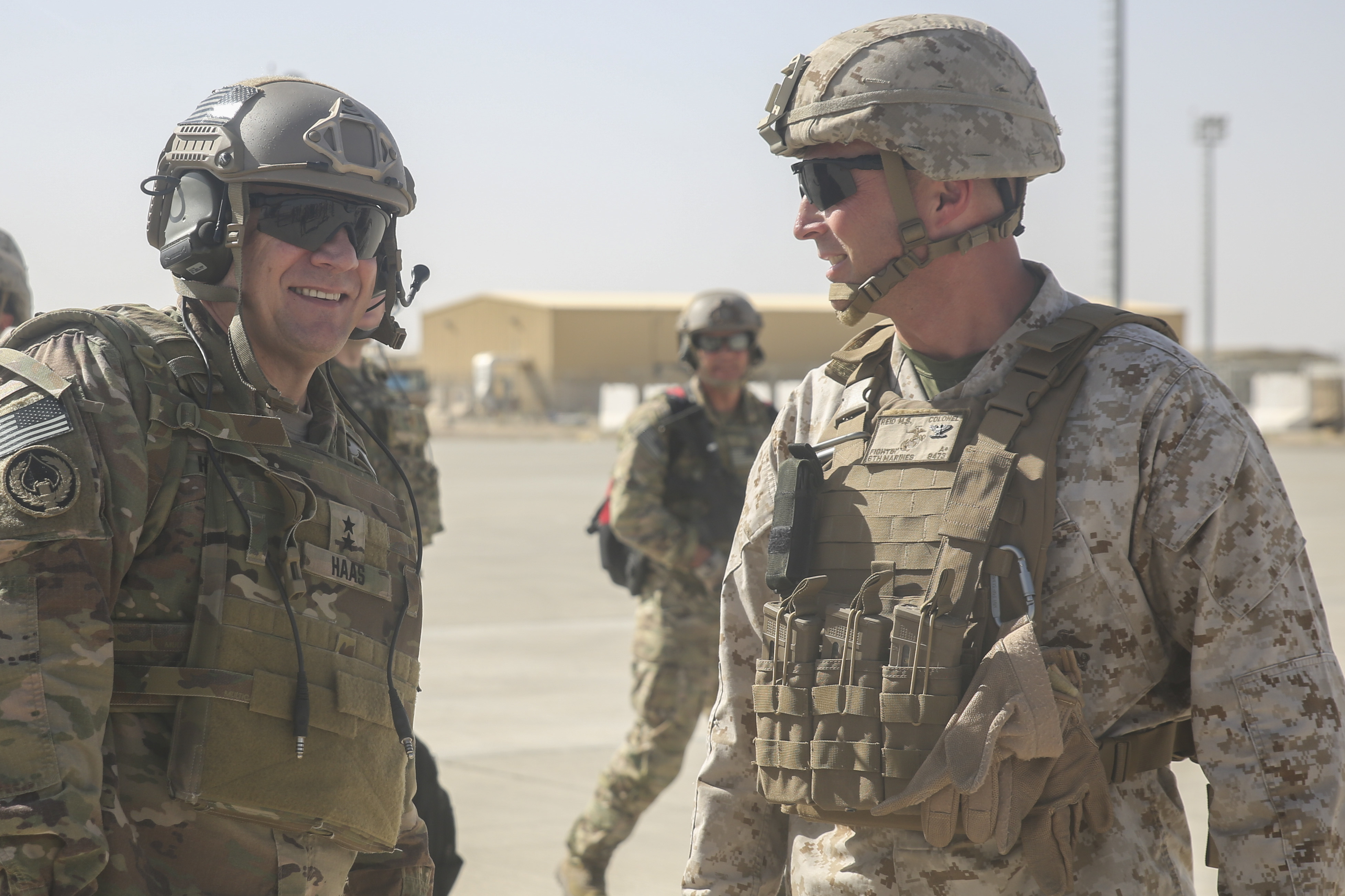 Resolute Support commander visits Task Force Southwest, Helmand leadership