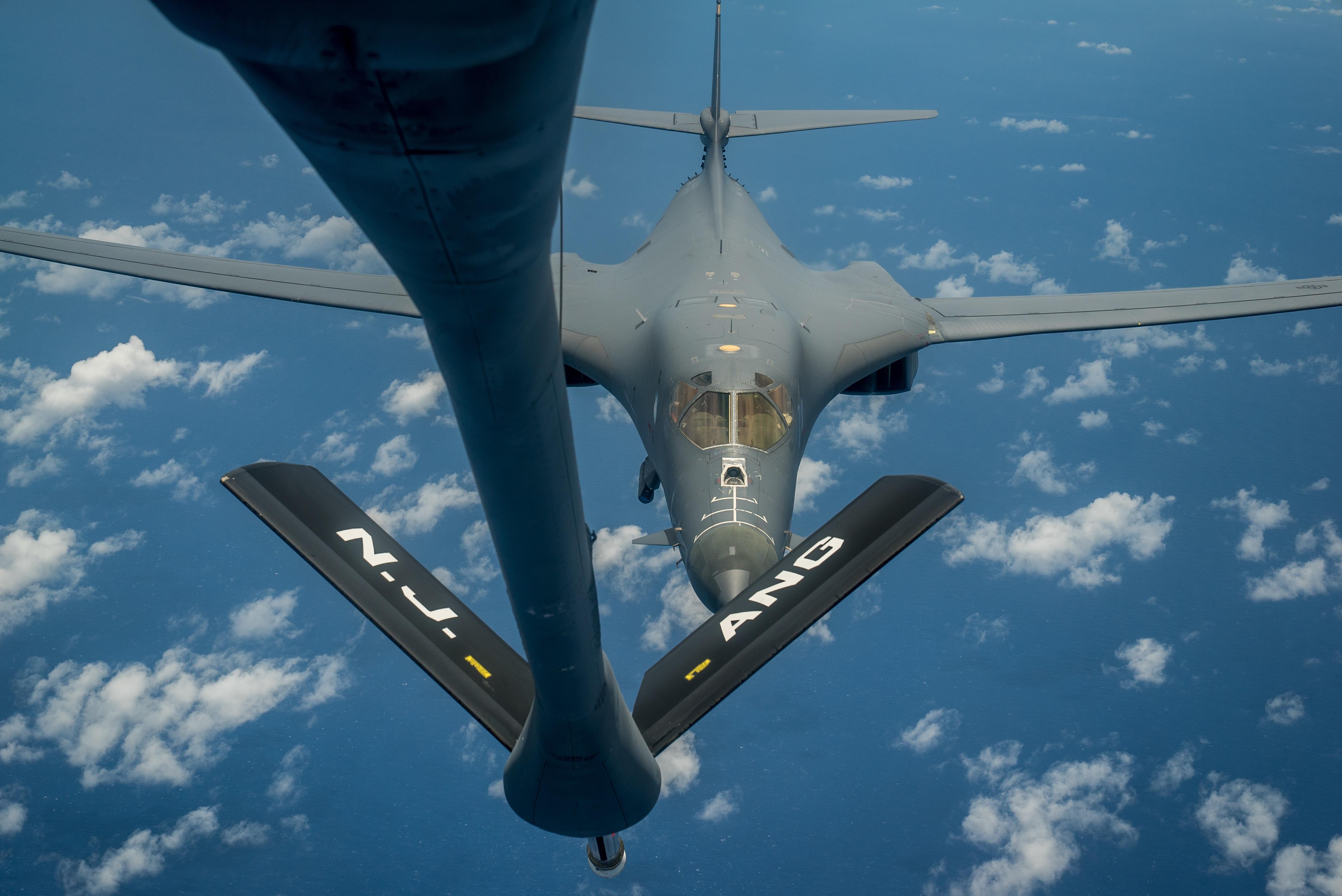 U.S. Fifth-Generation Fighters, Strategic Bombers Conduct Show of Force ...