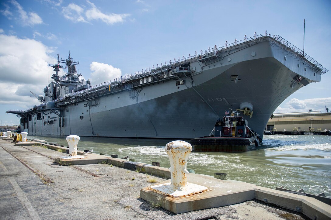 Wasp Departs to be Forward Deployed to Japan