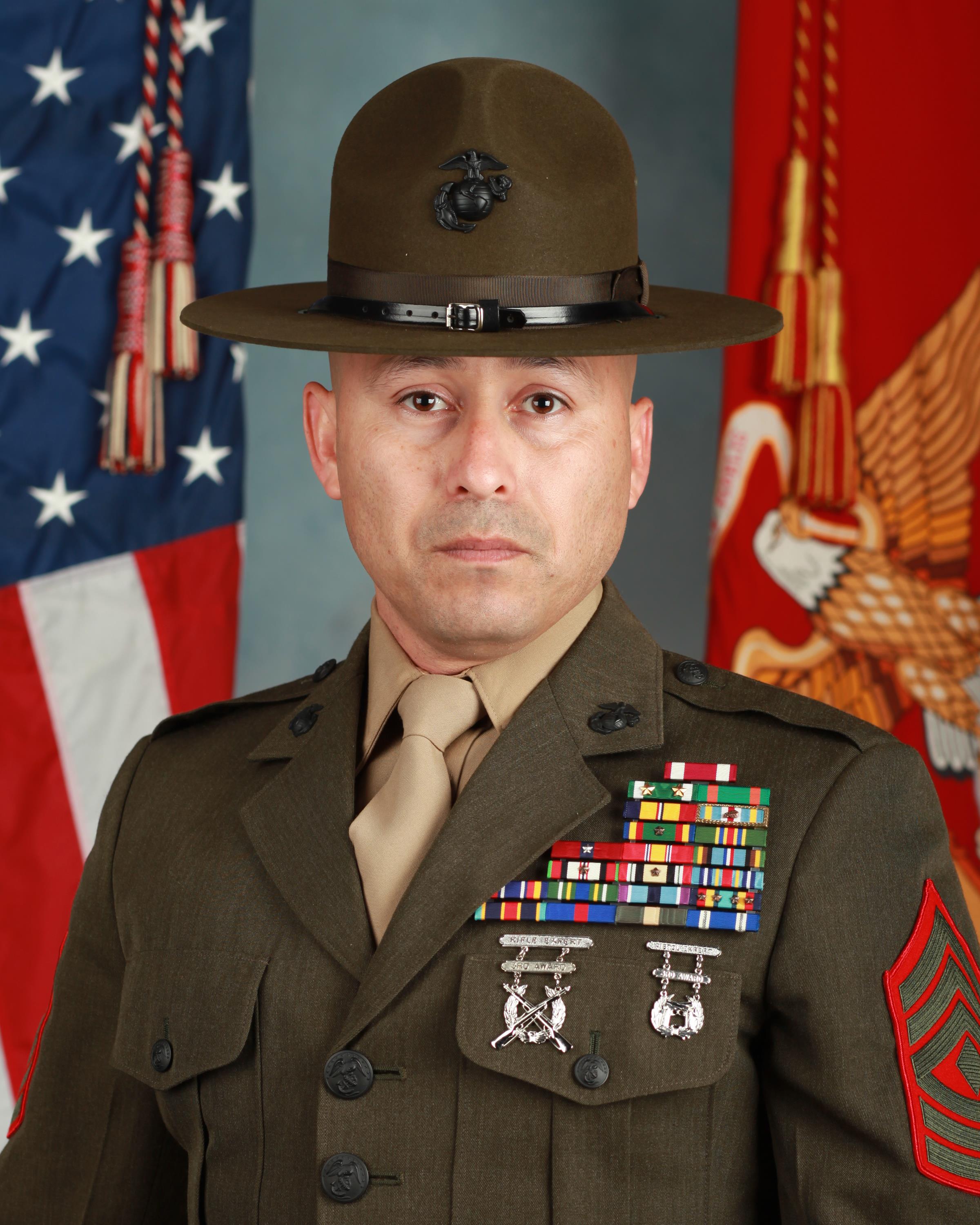 Sgt. Maj. Jorge Guerrero > Marine Corps Recruit Depot, Parris Island ...