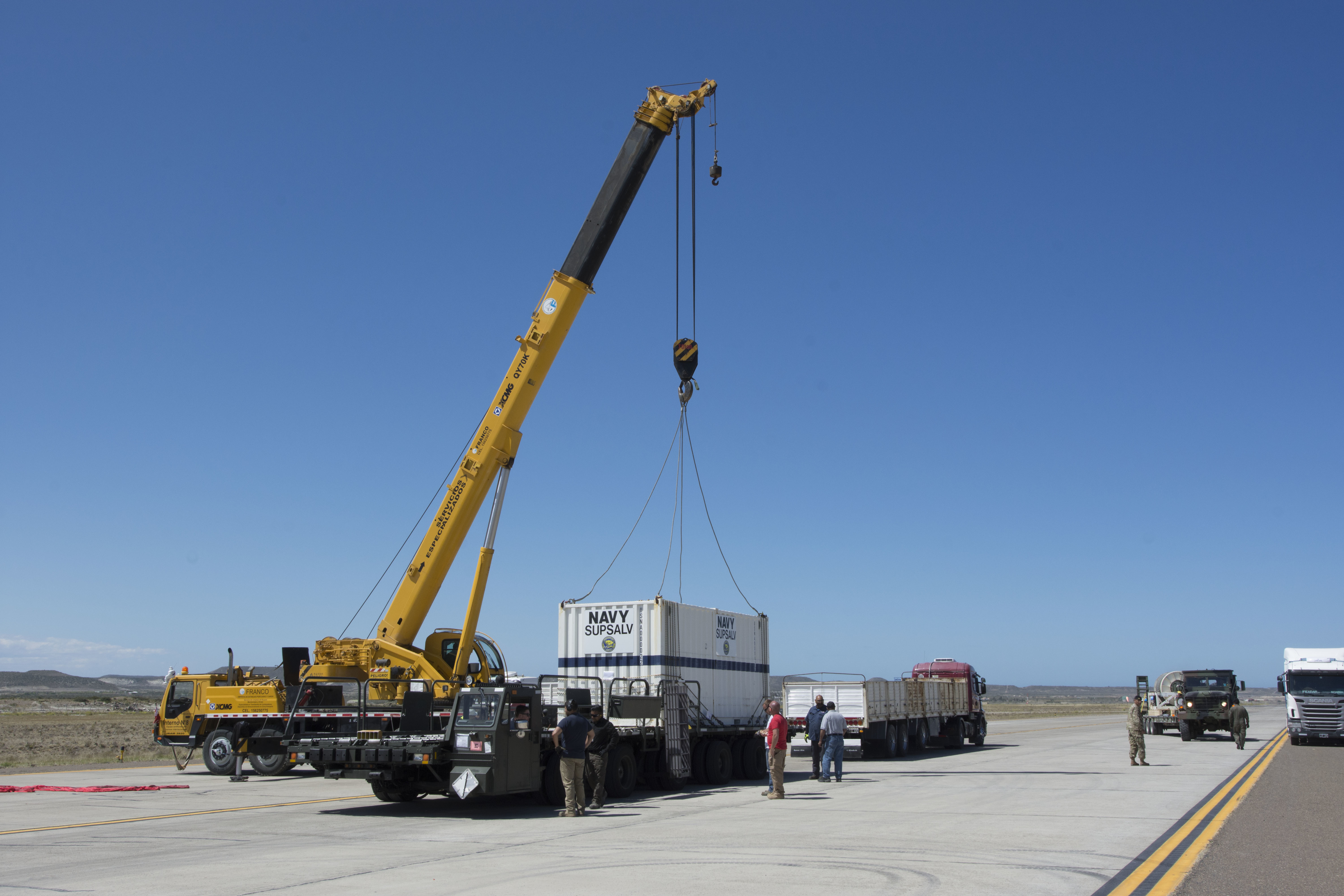 US Deploys CURV-21 in Argentine Submarine Search > U.S. Southern ...