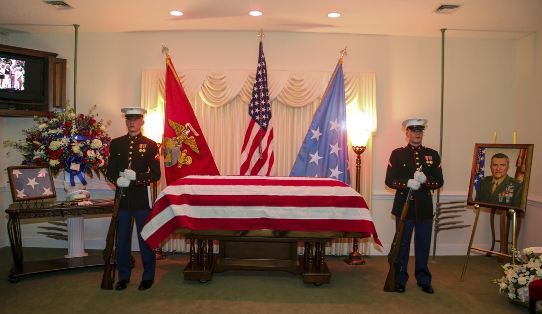 Public Viewing Ceremony for ret., Col. Wesley Fox