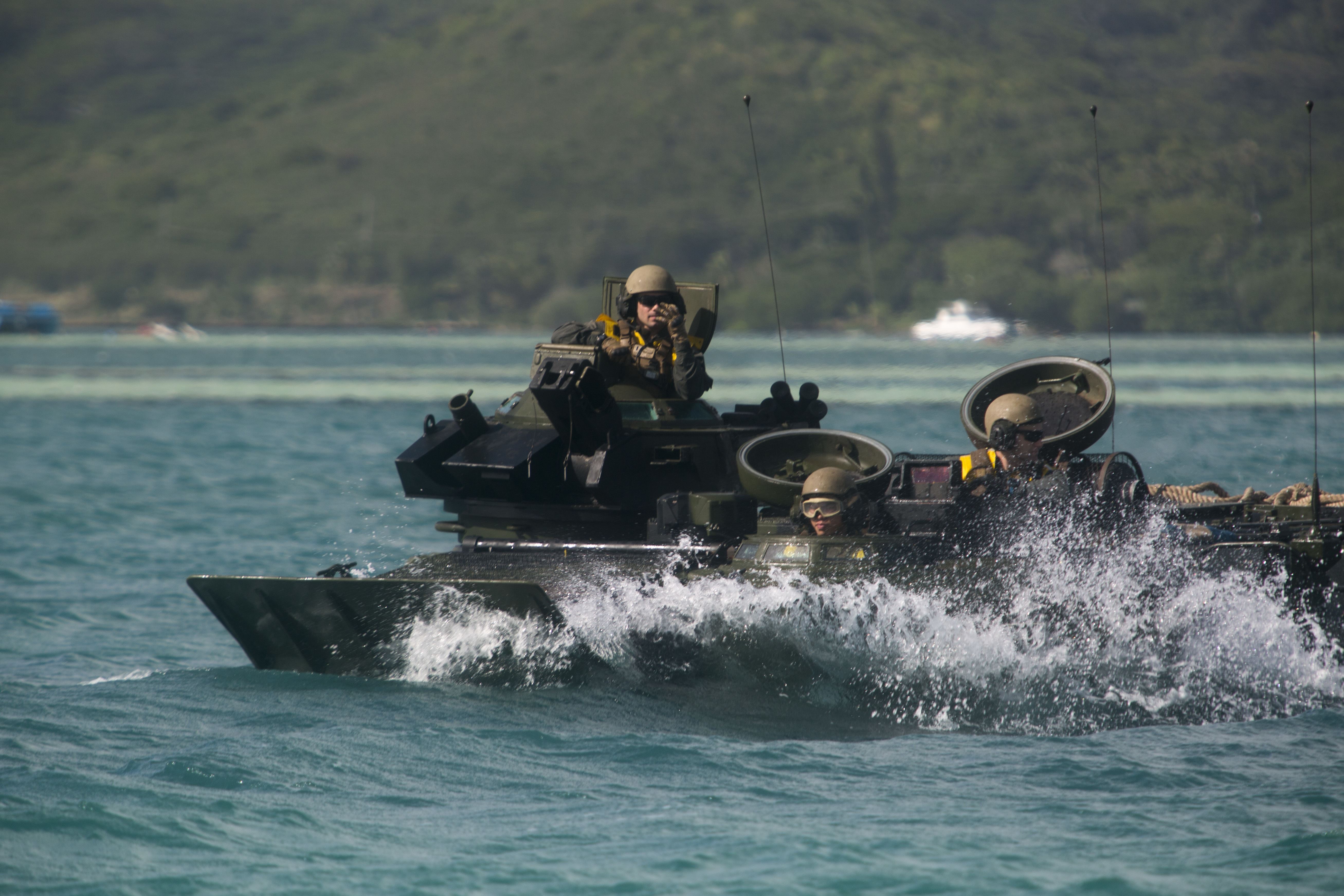 CAC conducts long range swim training exercise