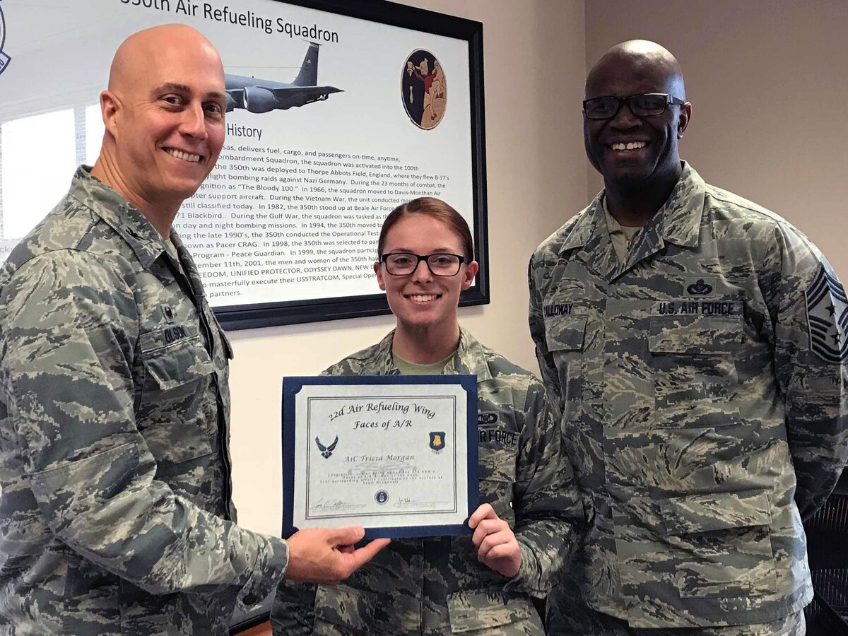 22 OG Airman earns Faces of A/R recognition > McConnell Air Force Base ...