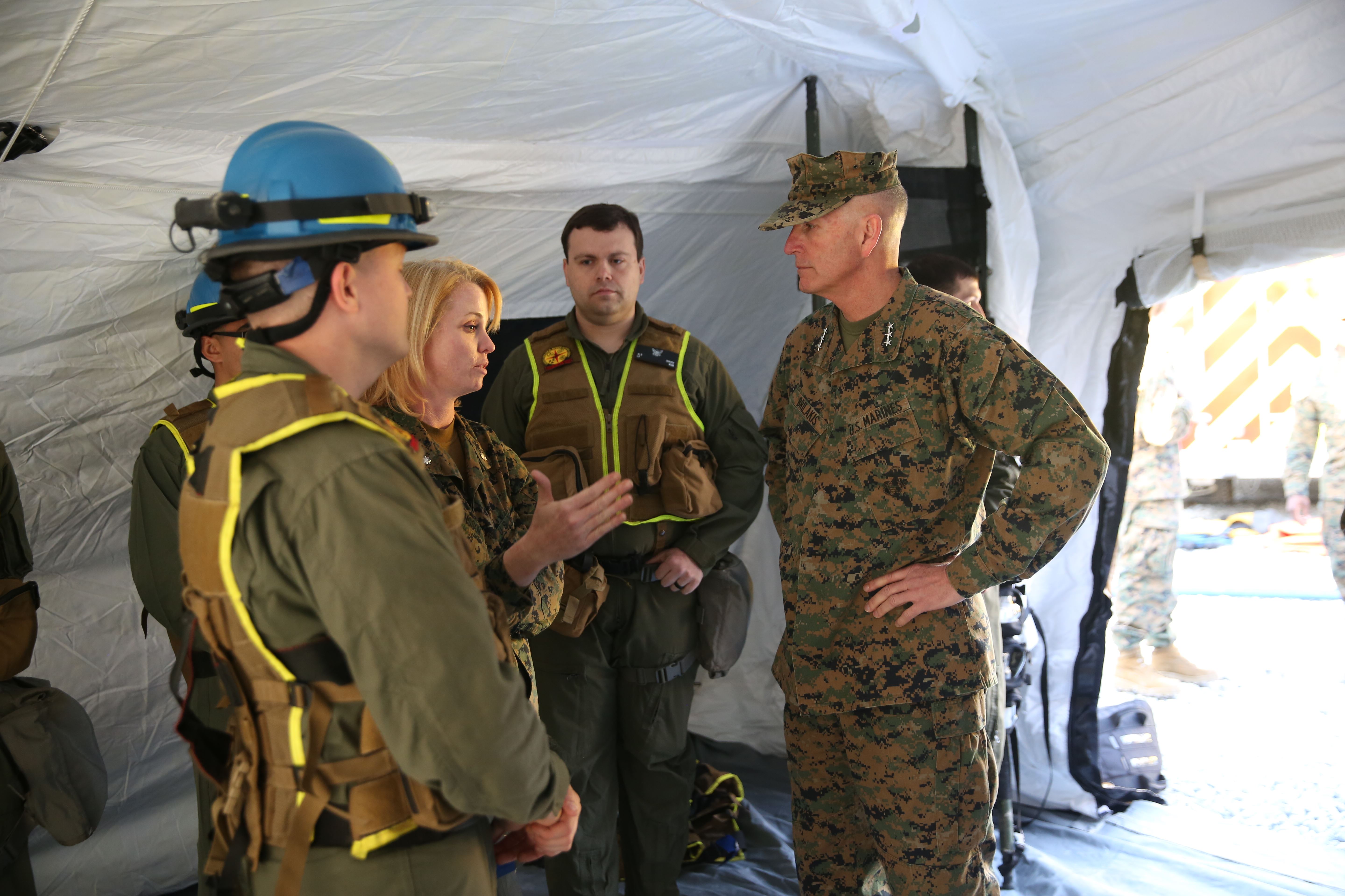 MARFORCOM Commander visits CBIRF