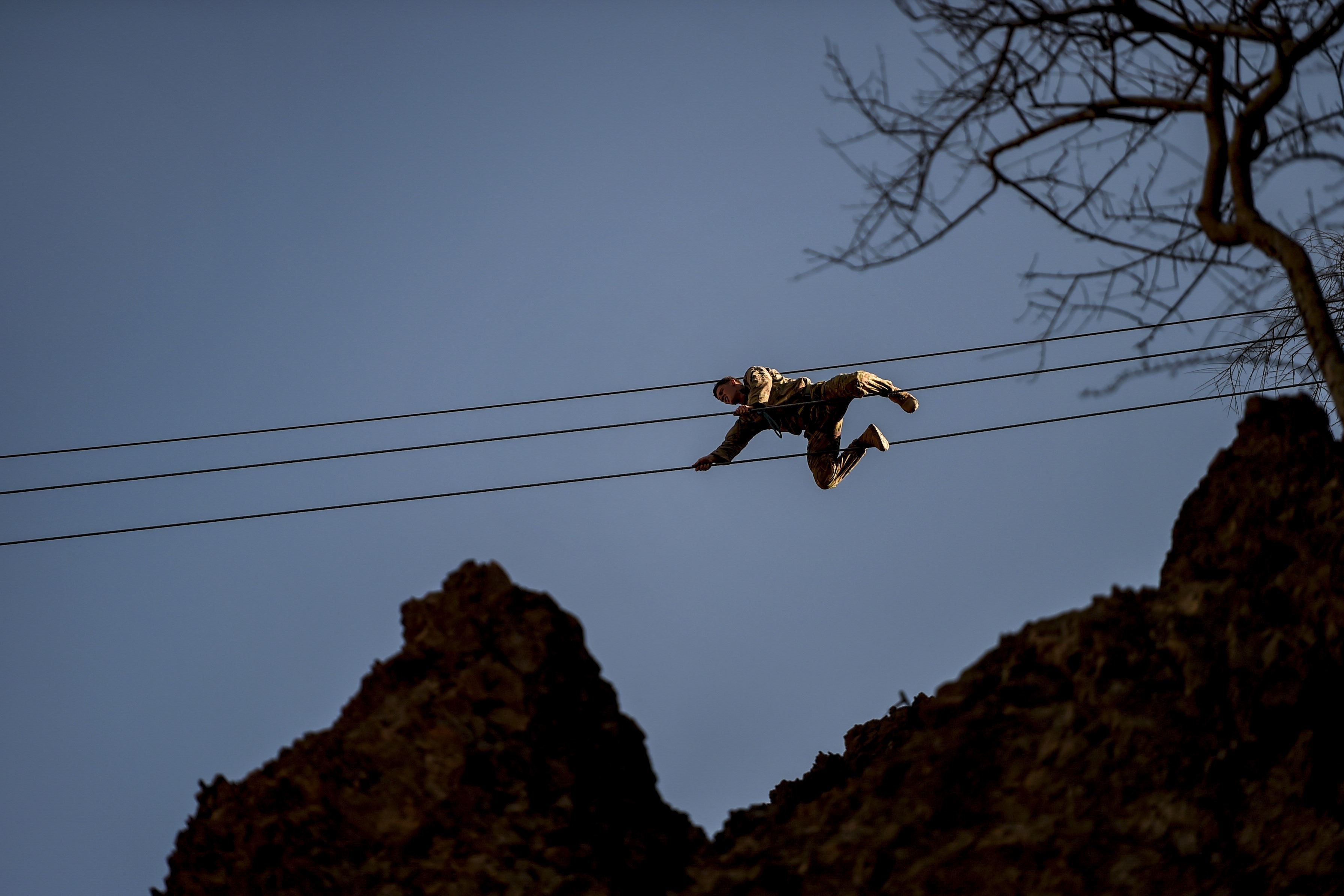 High-Wire Survival | U.S. Department of War