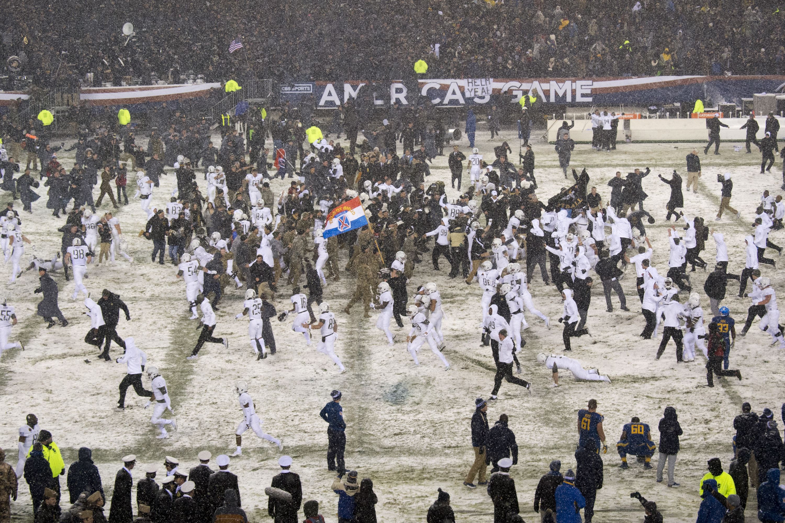 Rushing the Field