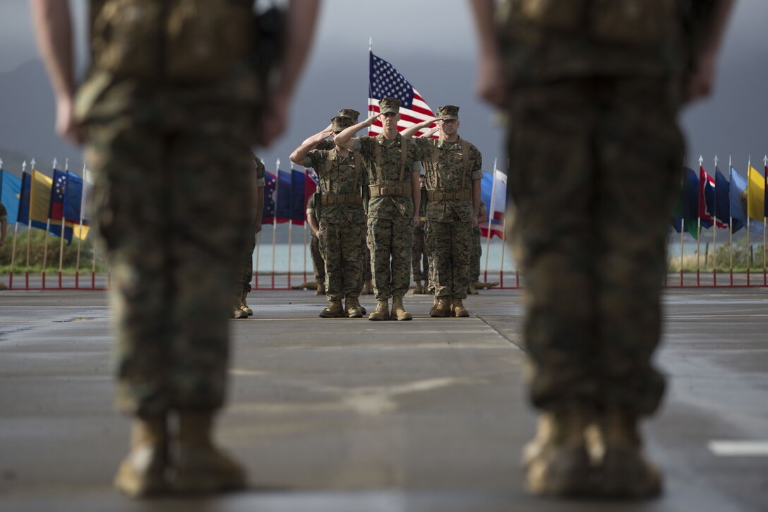 HMH-463 Change of Command