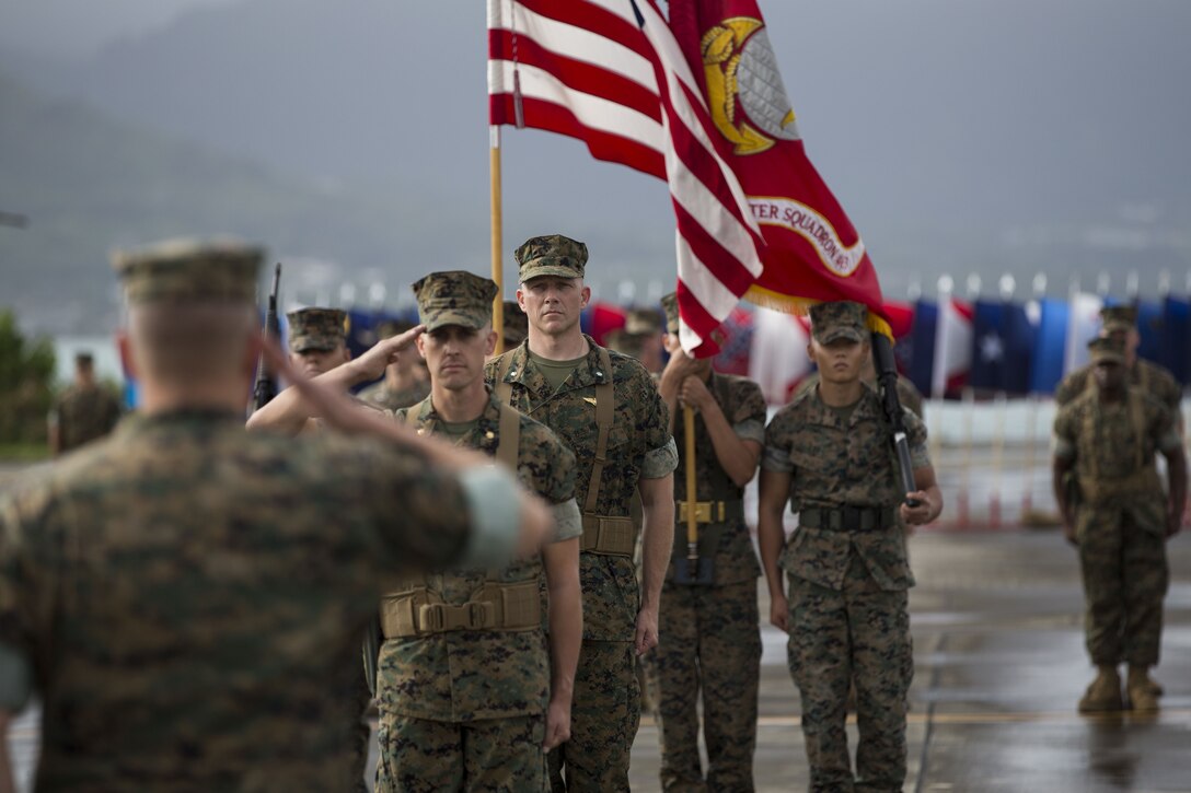 HMH-463 Change of Command