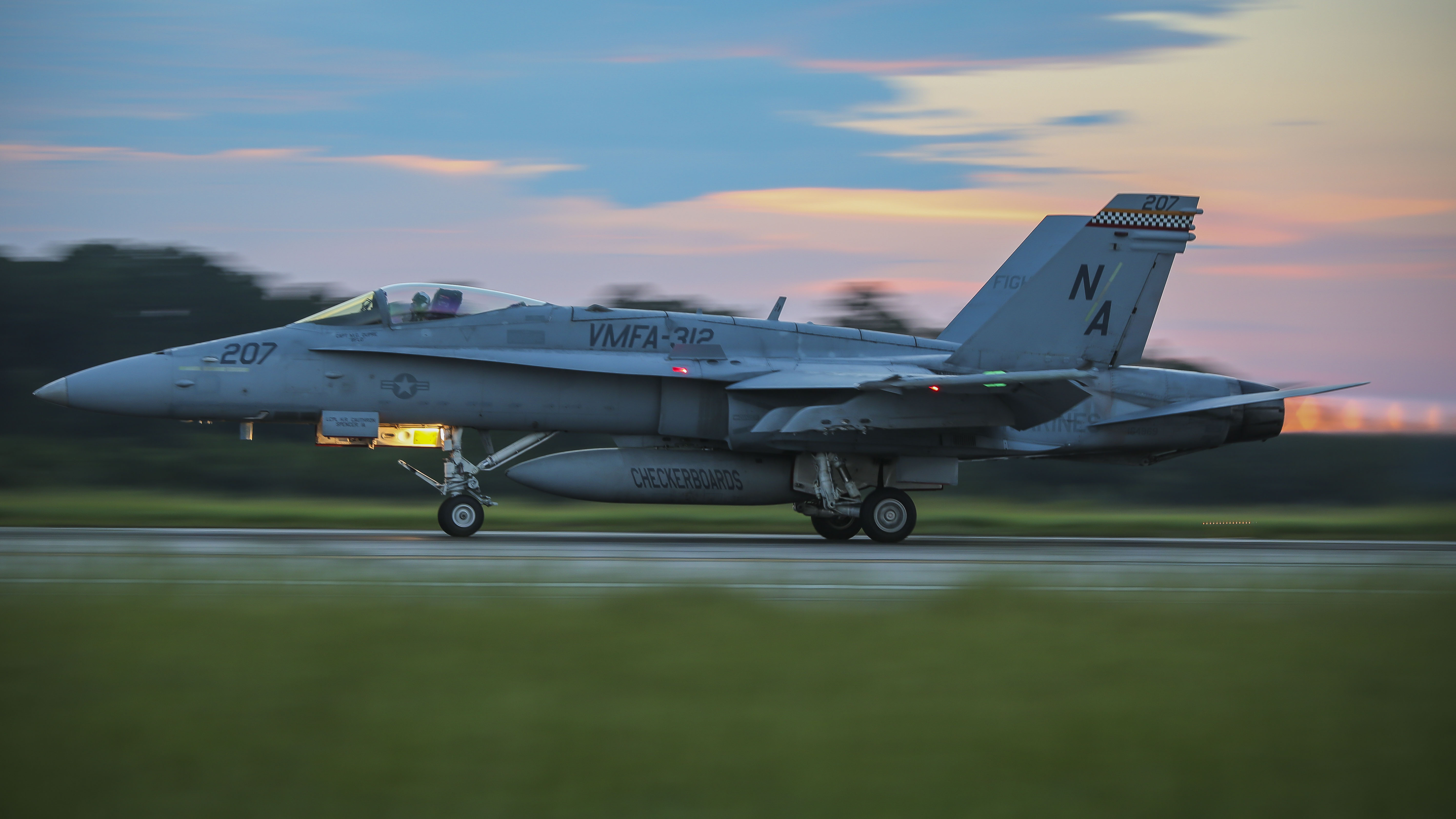 VMFA-312 Checkerboards | mission ready, day or night