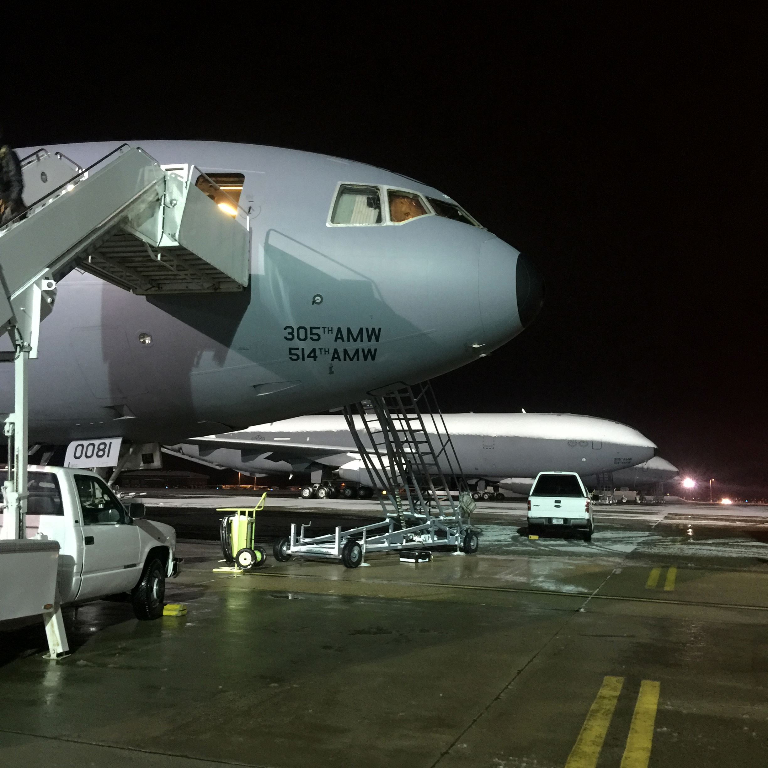 Snowy return > 514th Air Mobility Wing > Display