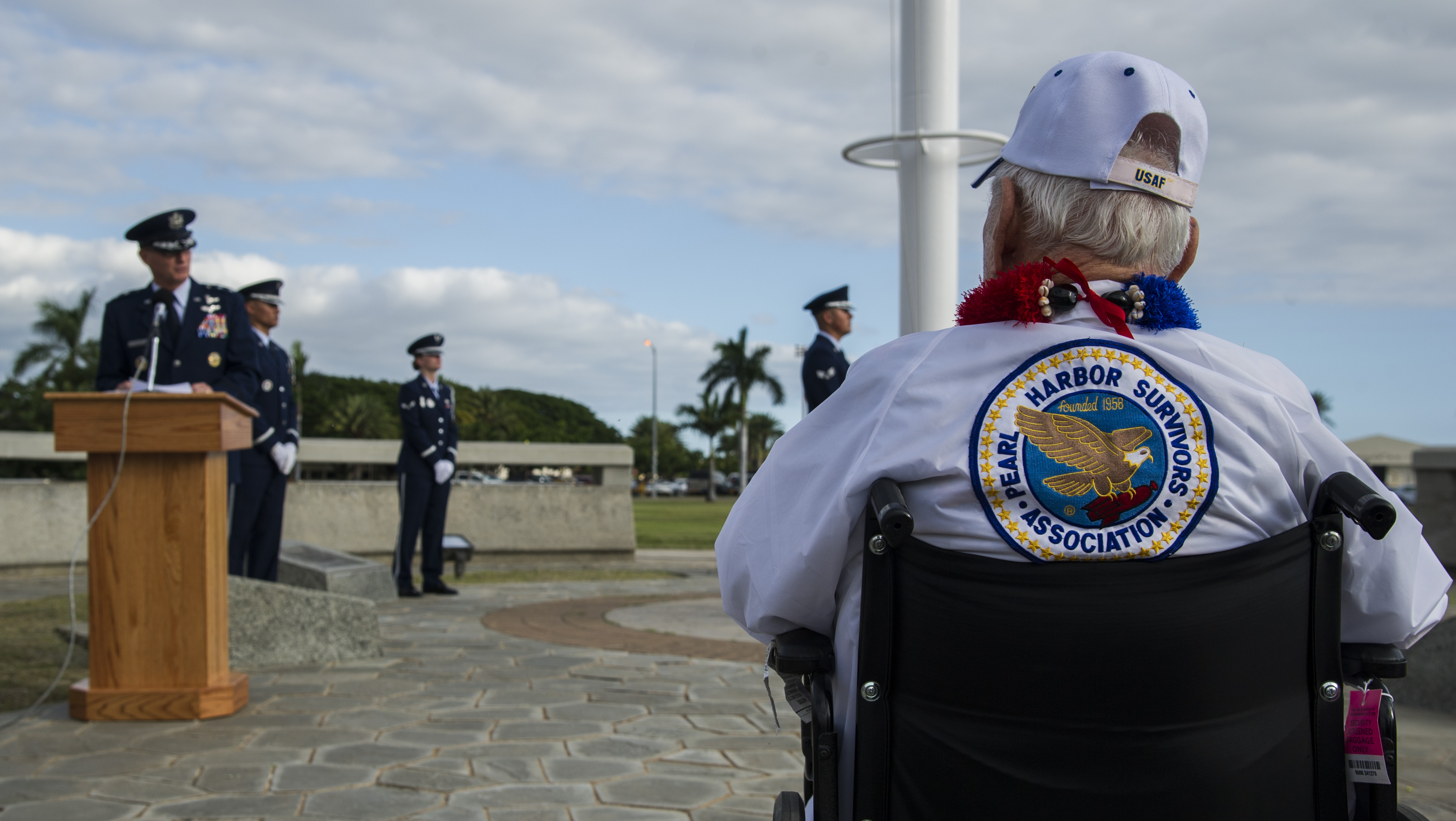 Hickam Field survivor honored at retreat ceremony 76 years later > 15th ...