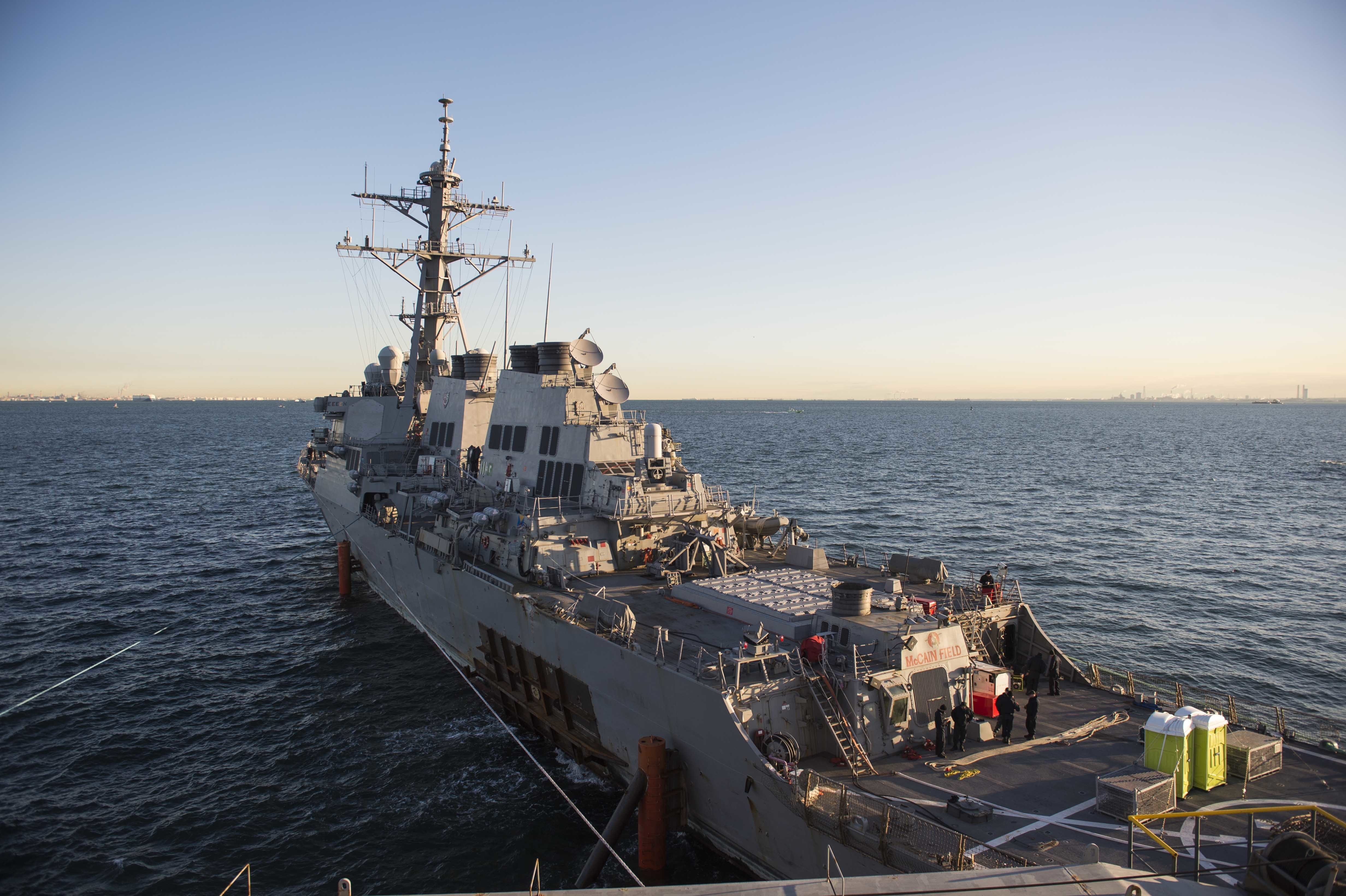 USS John S McCain Returns to Fleet Activities Yokosuka > United States ...