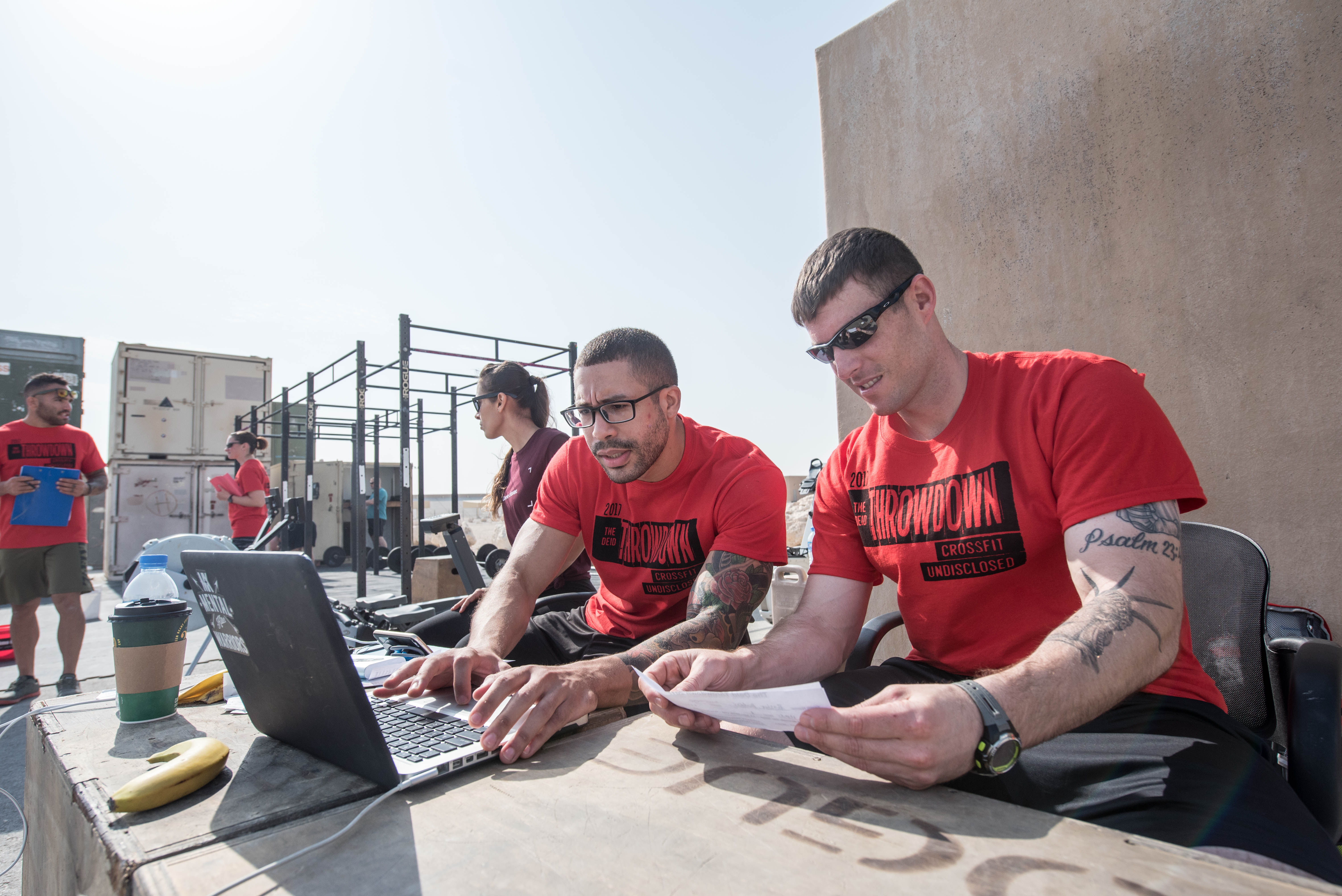Crossfit competition at Al Udeid Air Base motivates and boosts morale ...