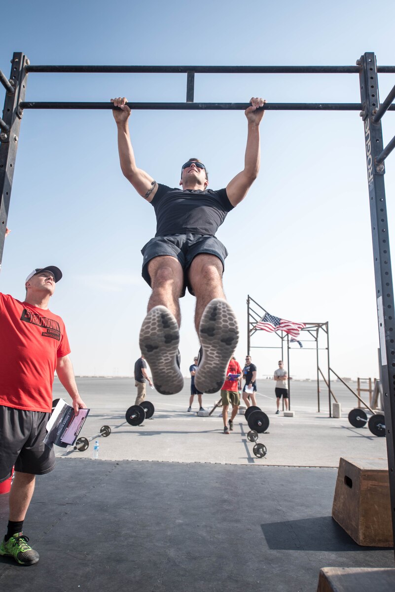 crossfit competition pull ups