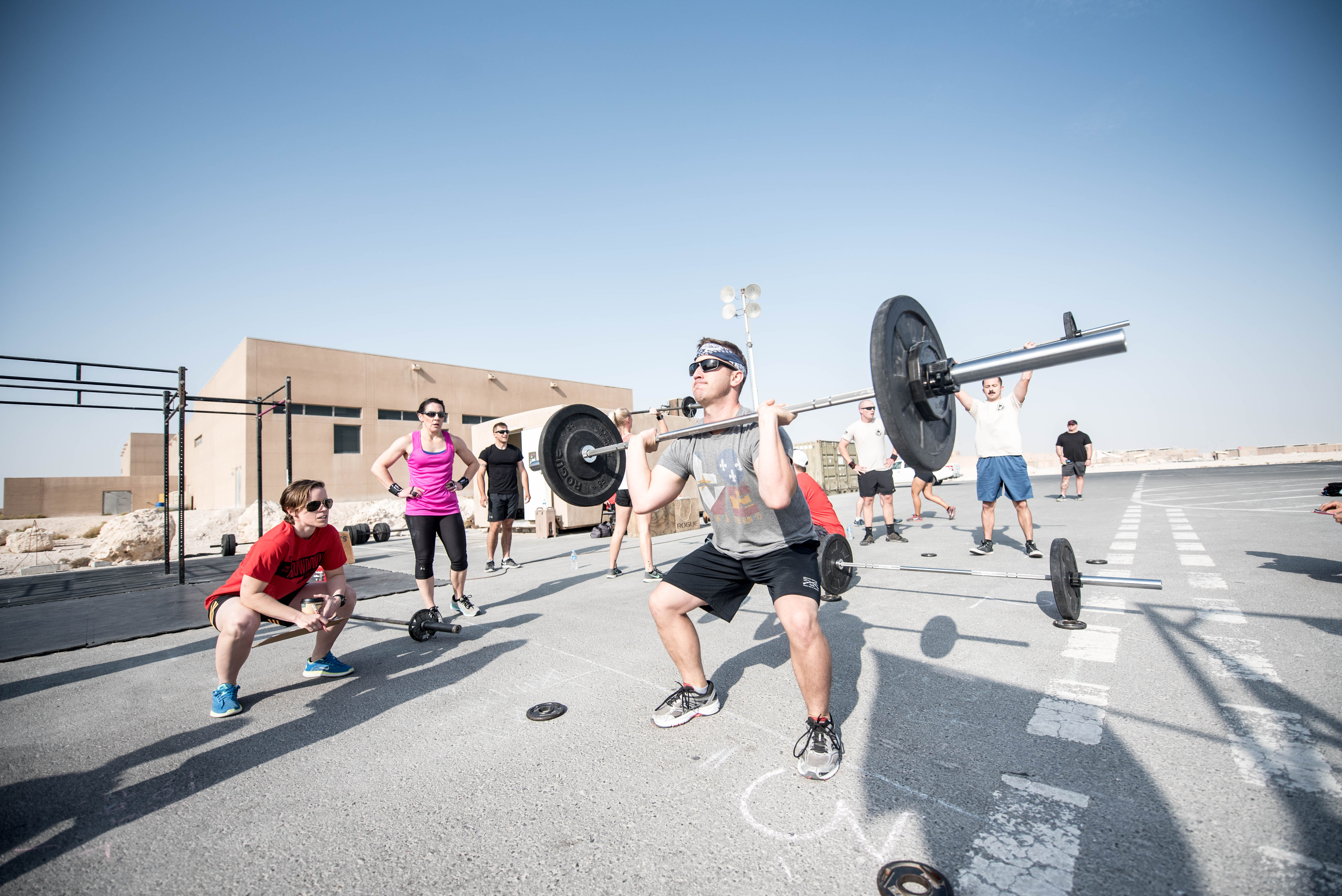 Crossfit competition at Al Udeid Air Base motivates and boosts morale ...