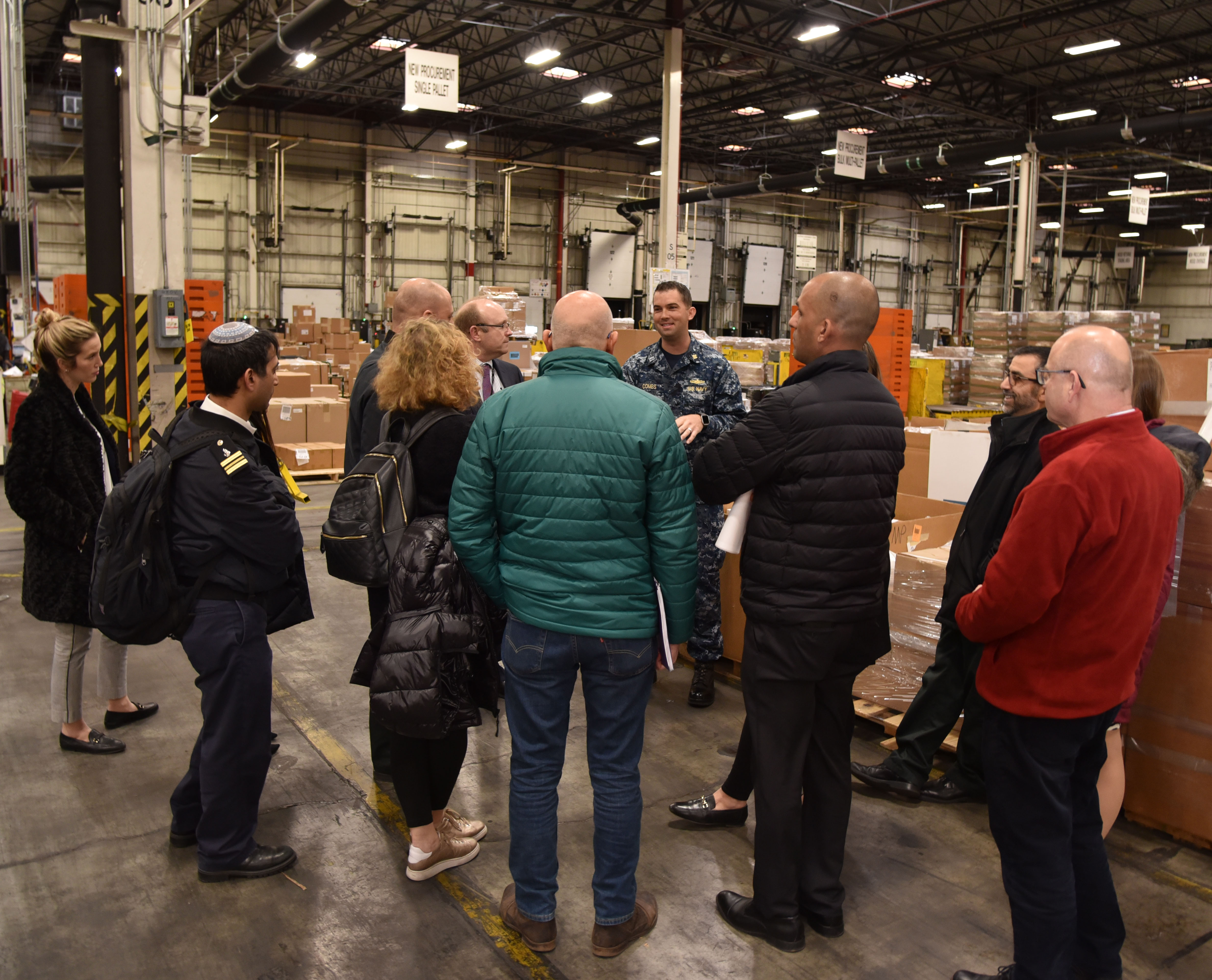 Israel Security Assistance Liaison Officers visits DLA Distribution ...