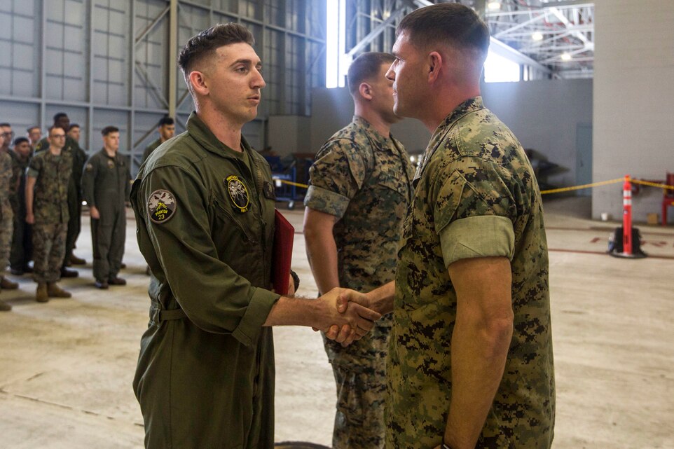 VMU-3 Marines awarded for combat operations overseas > Marine Corps ...