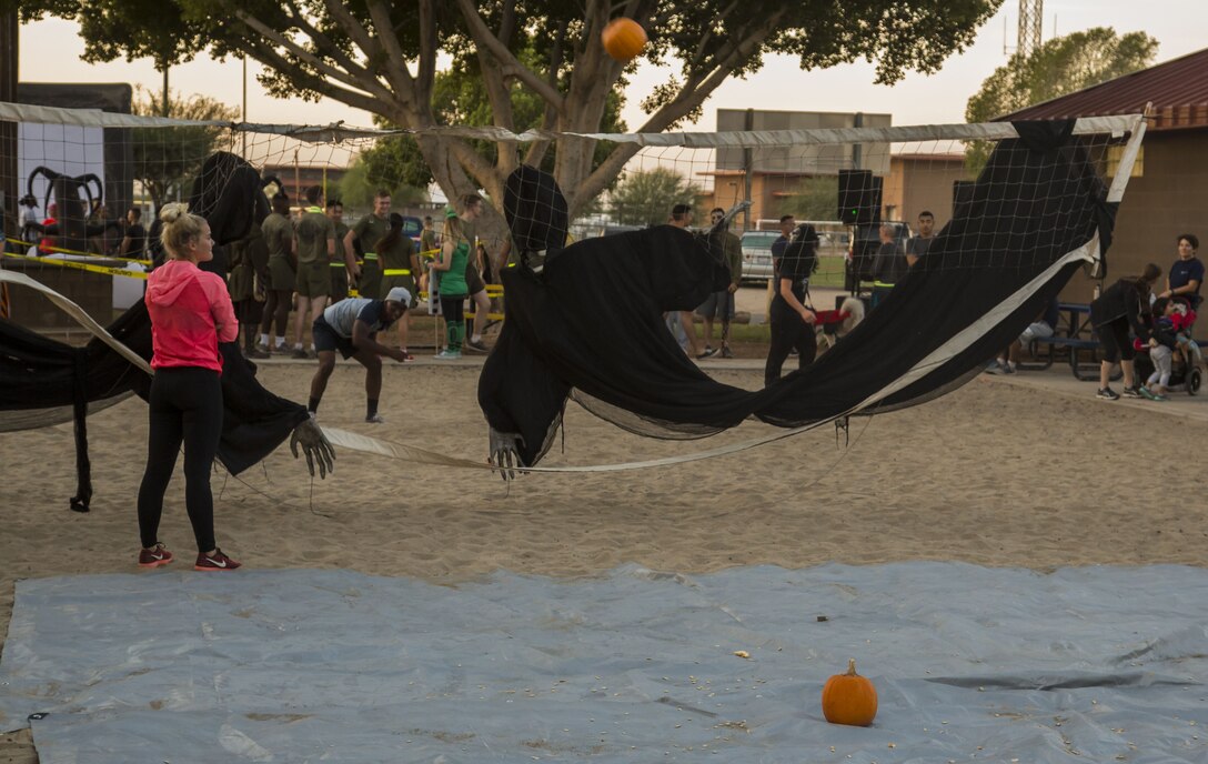 MCAS Yuma Runs from the Undead during the Dead Dash Fun Run