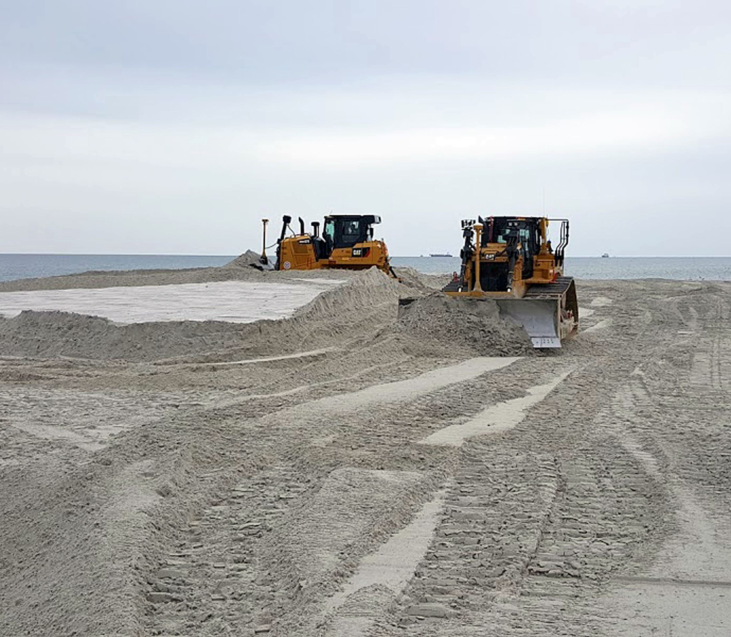 First phase of $349 million coastal island restoration project underway