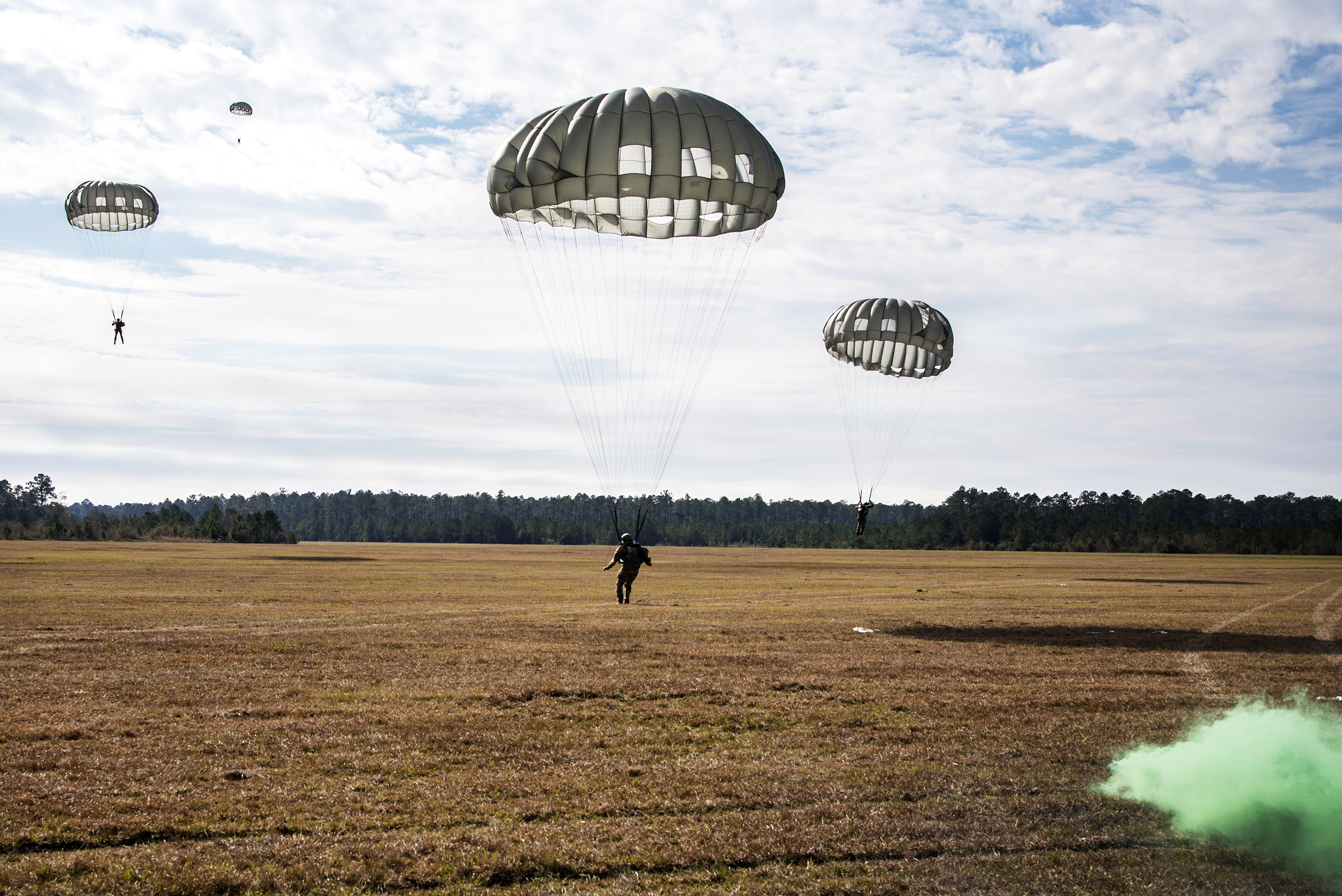 Descending Airmen | U.S. Department of War