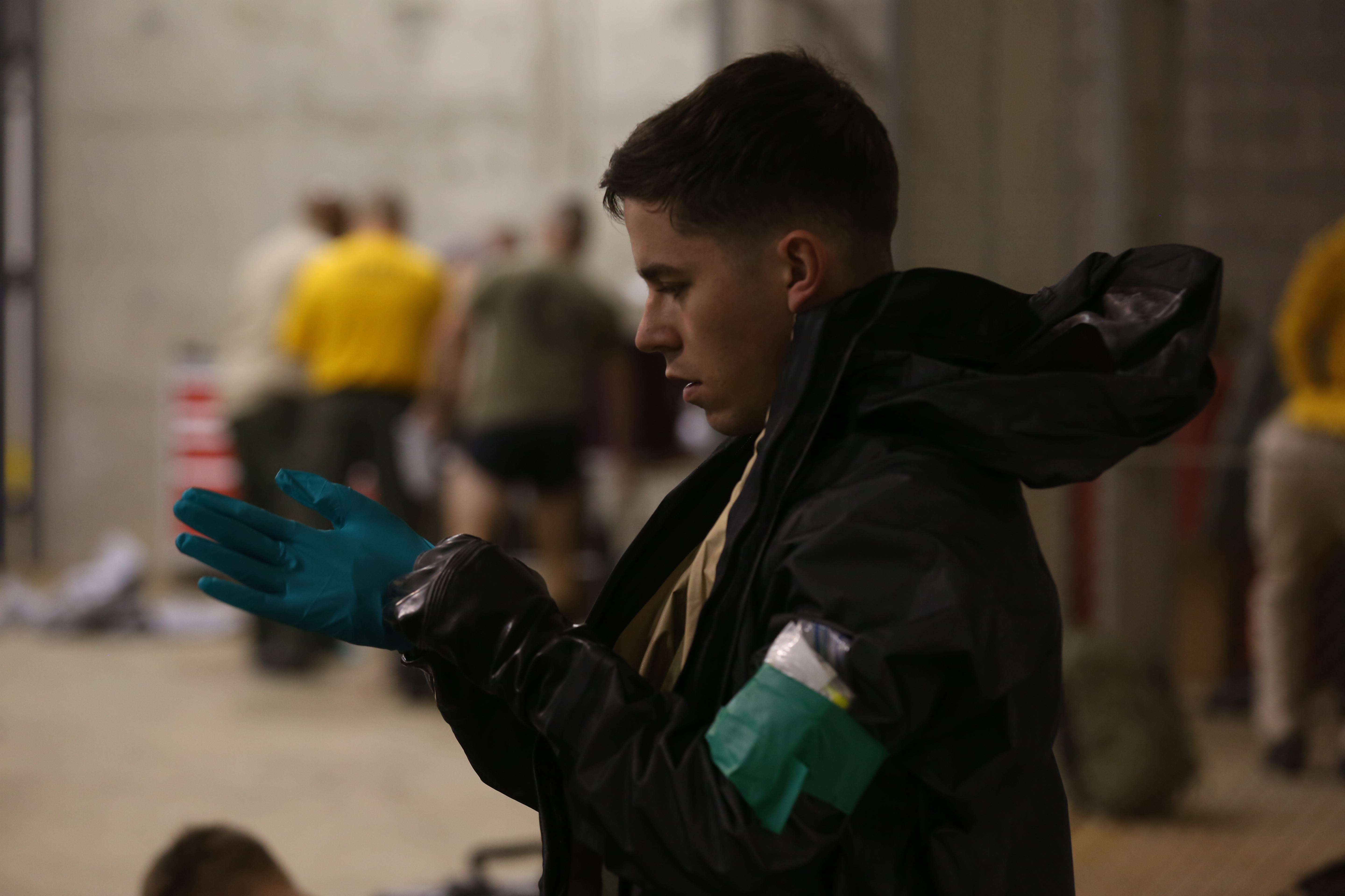 Decontamination Platoon and Identification and Detection Platoon with ...