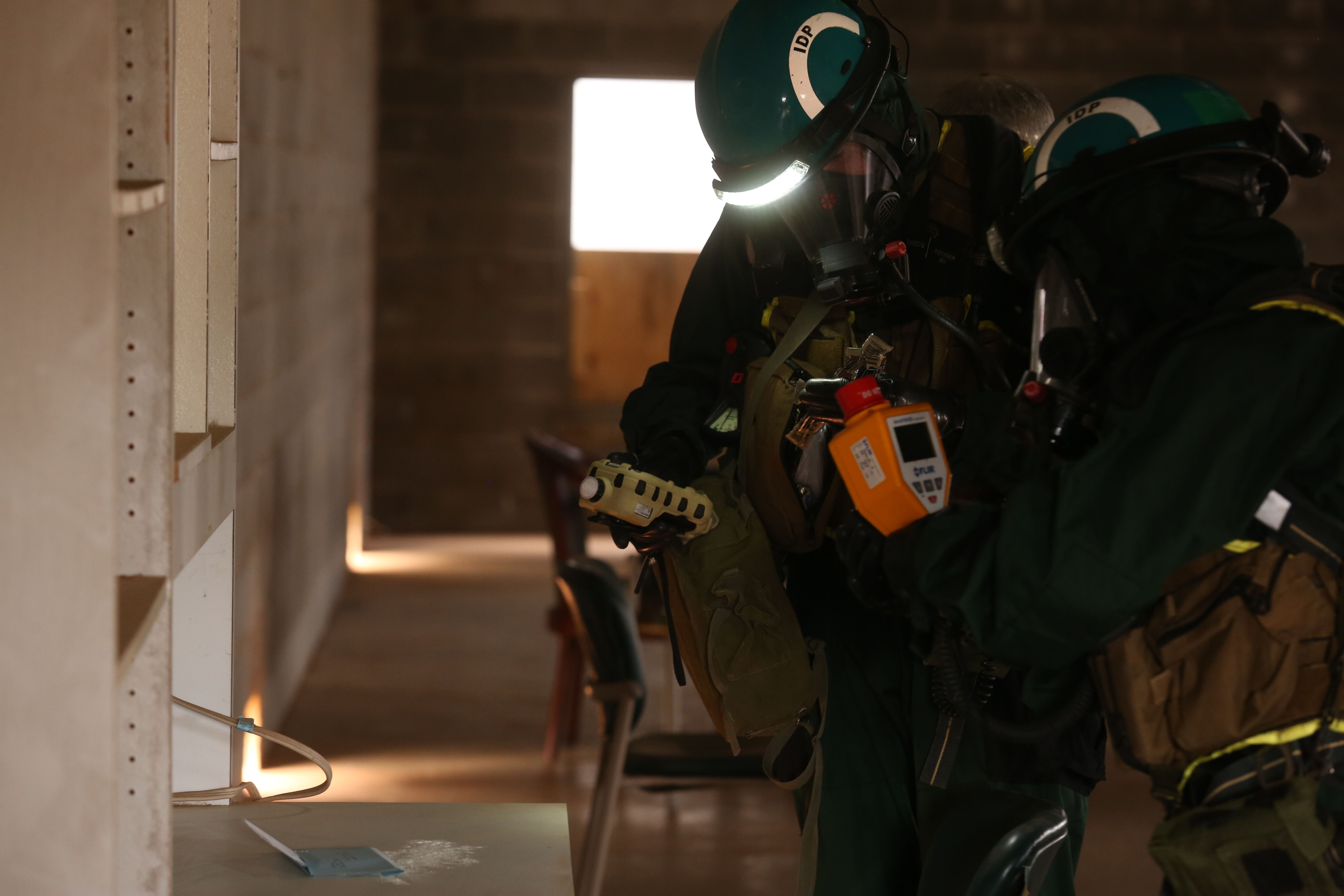 Decontamination Platoon and Identification and Detection Platoon with ...