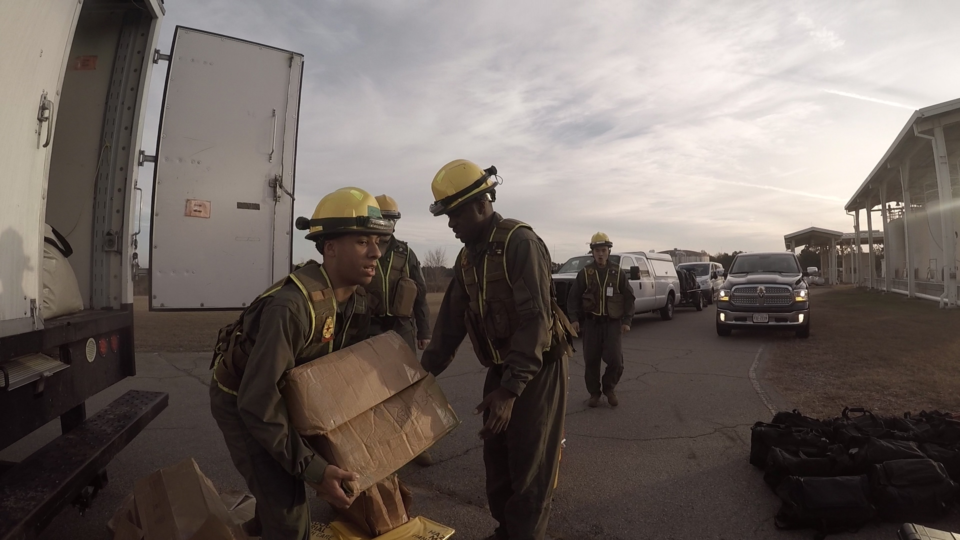 Decontamination Platoon and Identification and Detection Platoon with ...