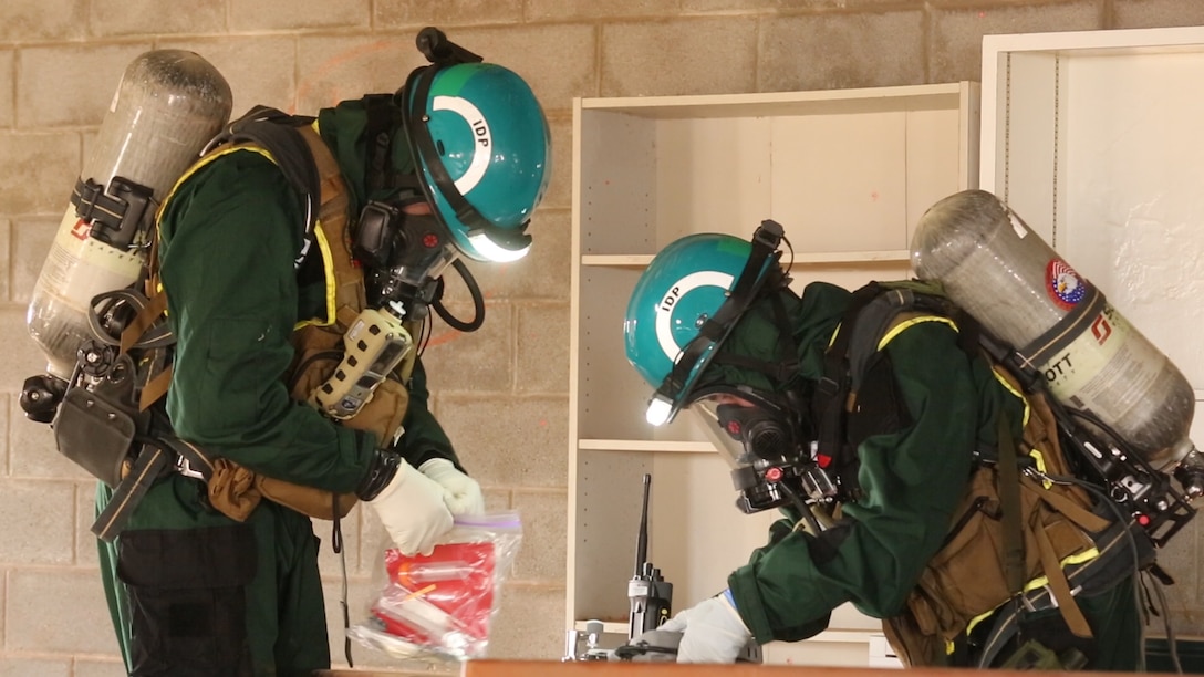 Decontamination Platoon and Identification and Detection Platoon with ...