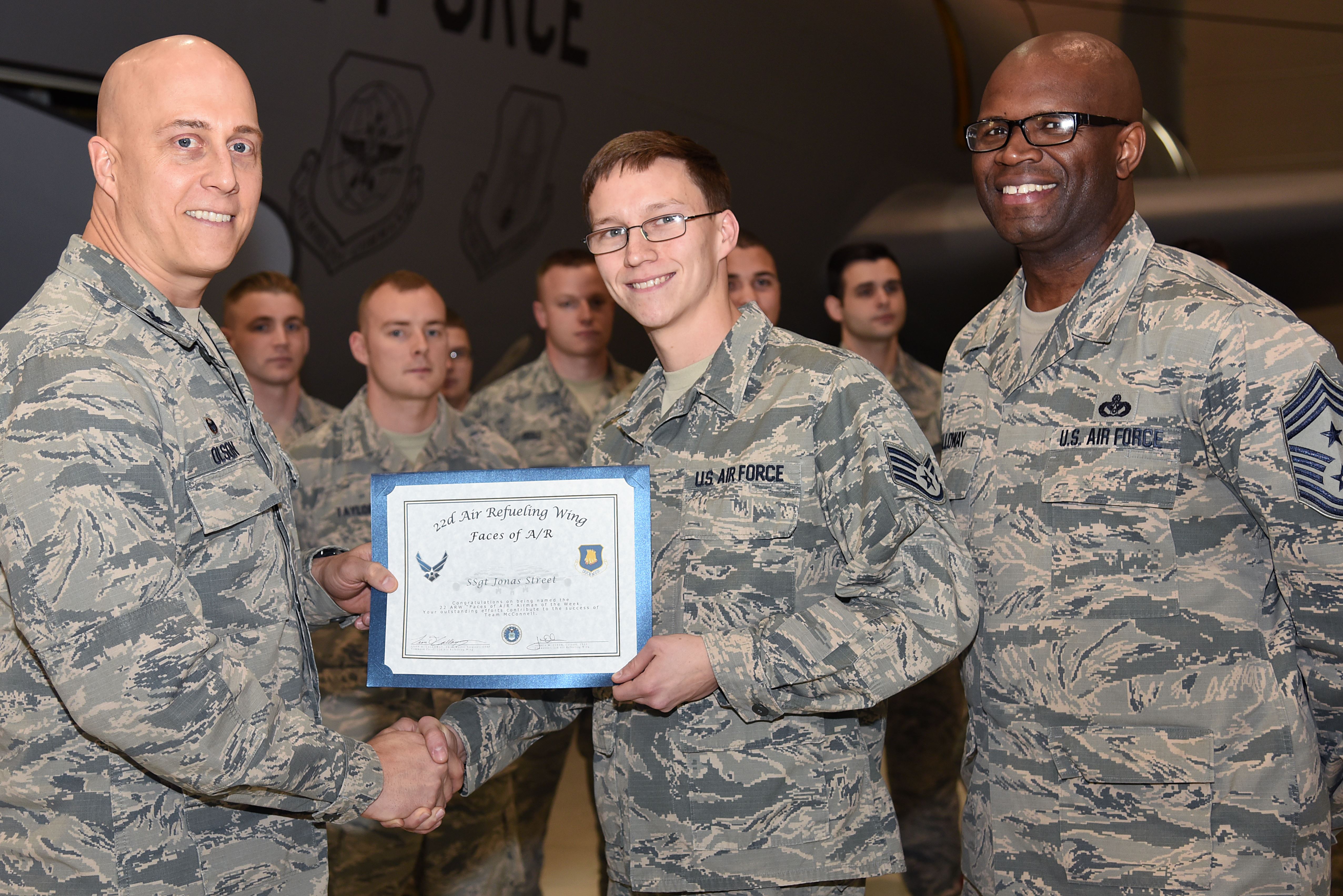 22 MXS Airman earns Faces of A/R recognition > McConnell Air Force Base ...