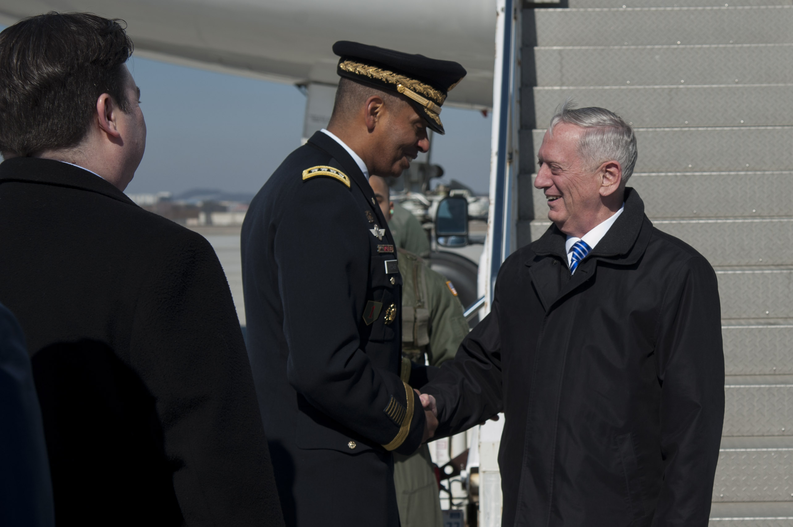 SECDEF arrives in Asia-Pacific region for first official visit