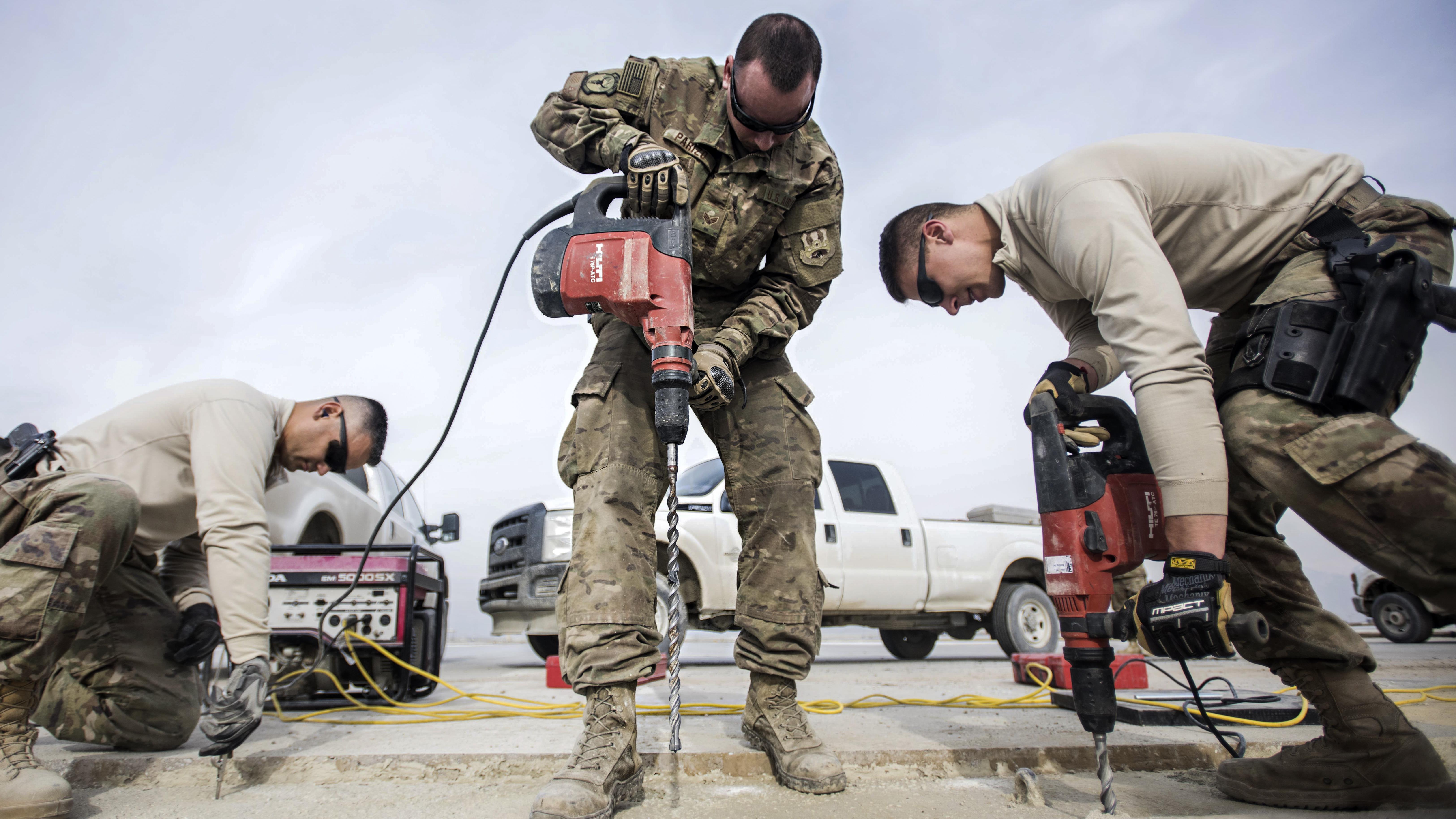 Runway Repair | U.S. Department of War