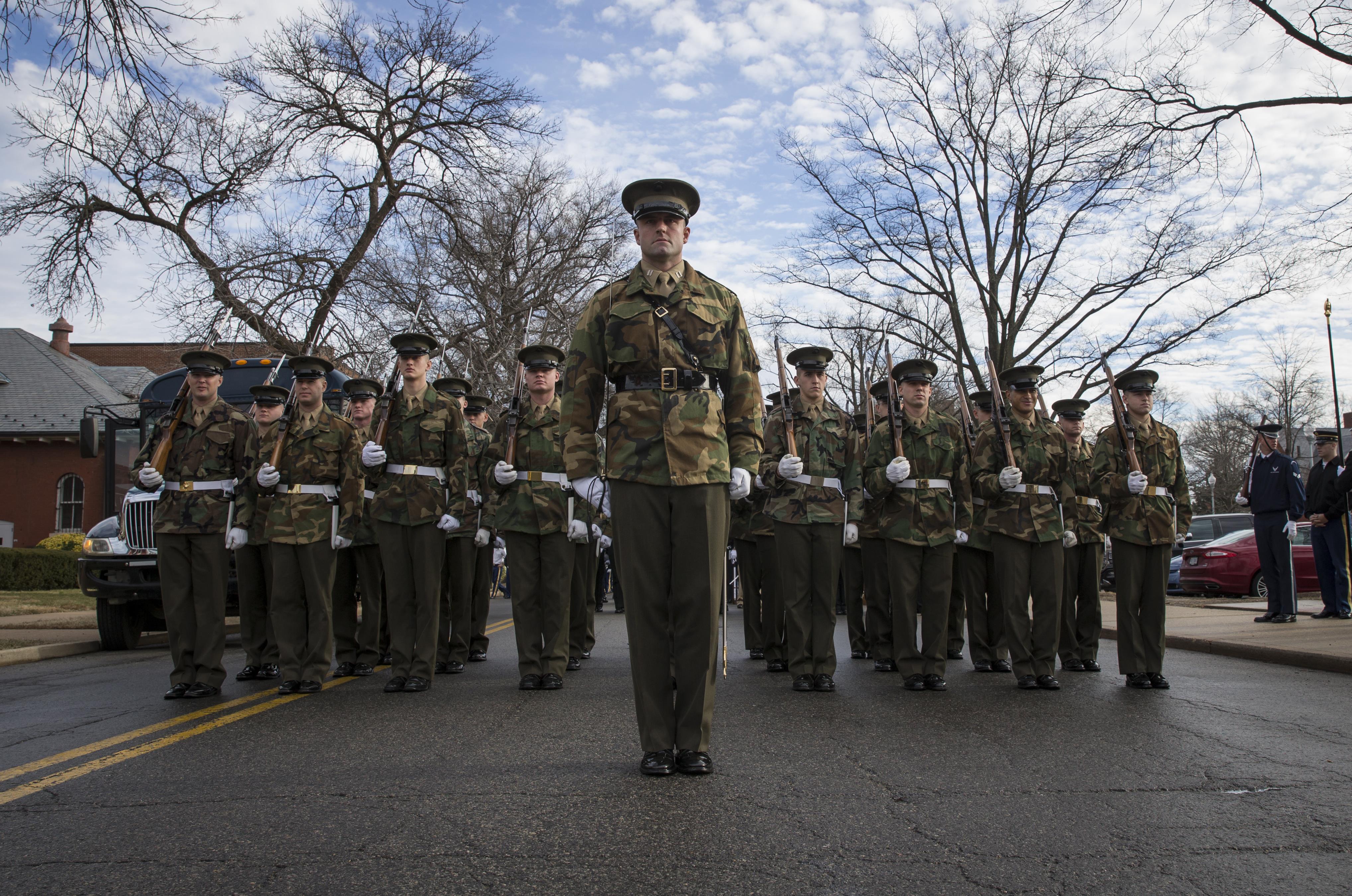 Joint Presidential Escort Rehearsal